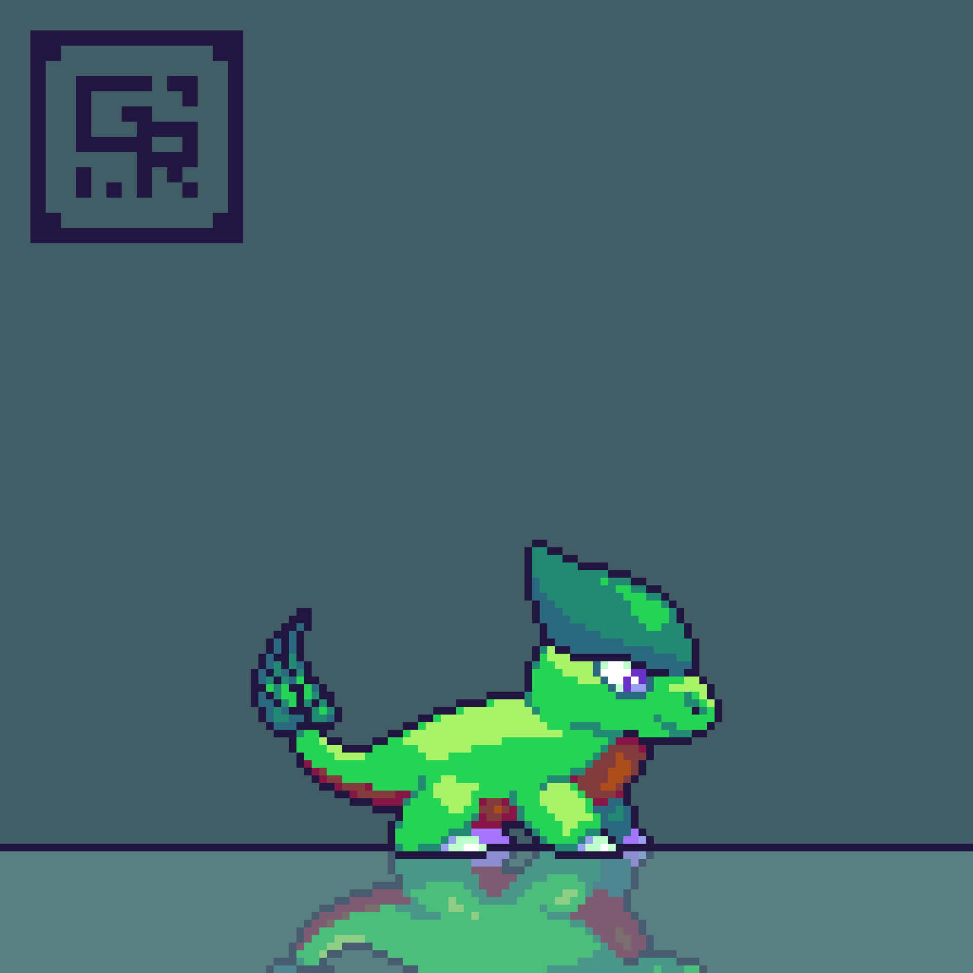 ArtStation - A fictional leaf lizard