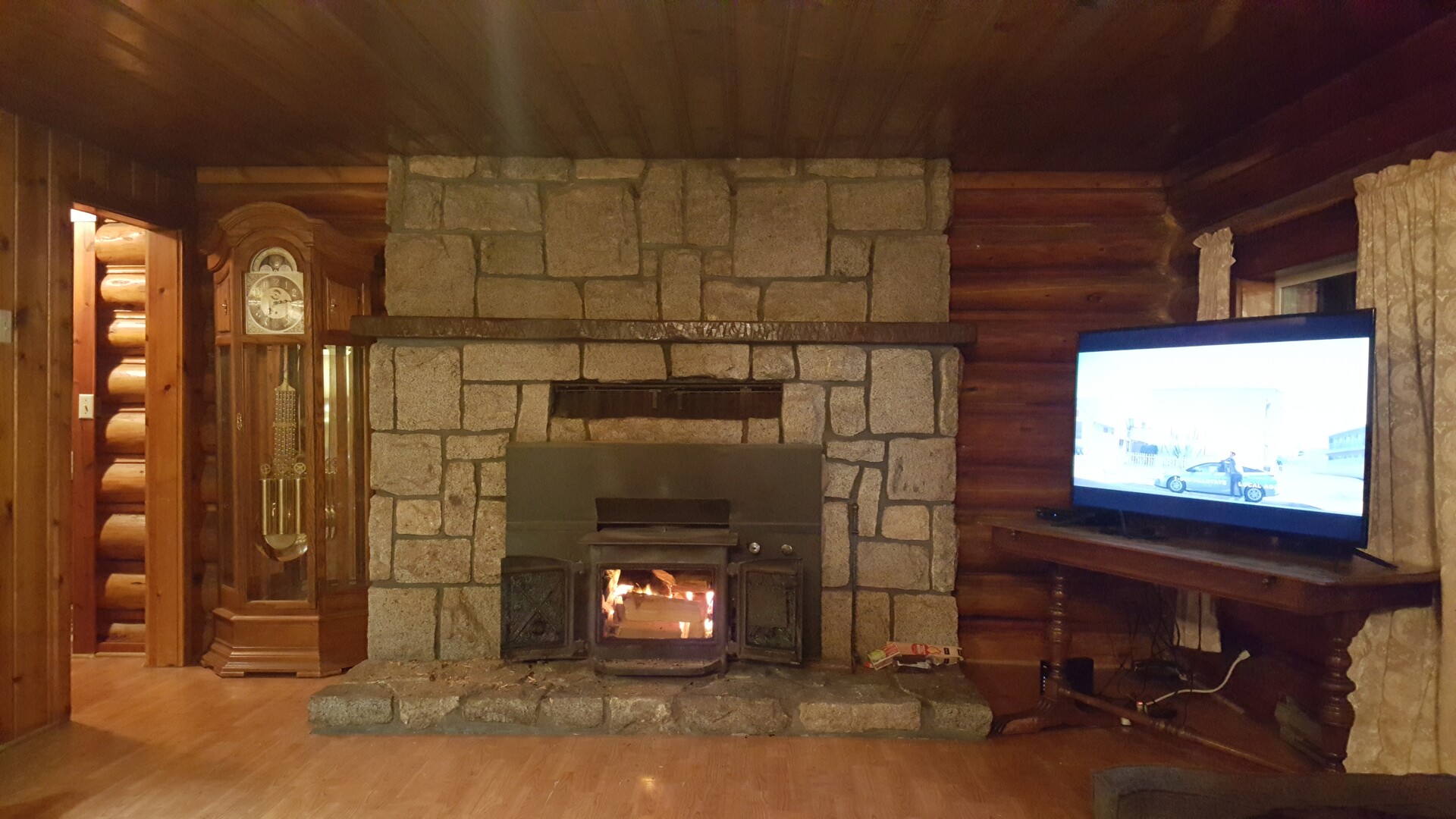 ArtStation - Log Cabin Environment Corner