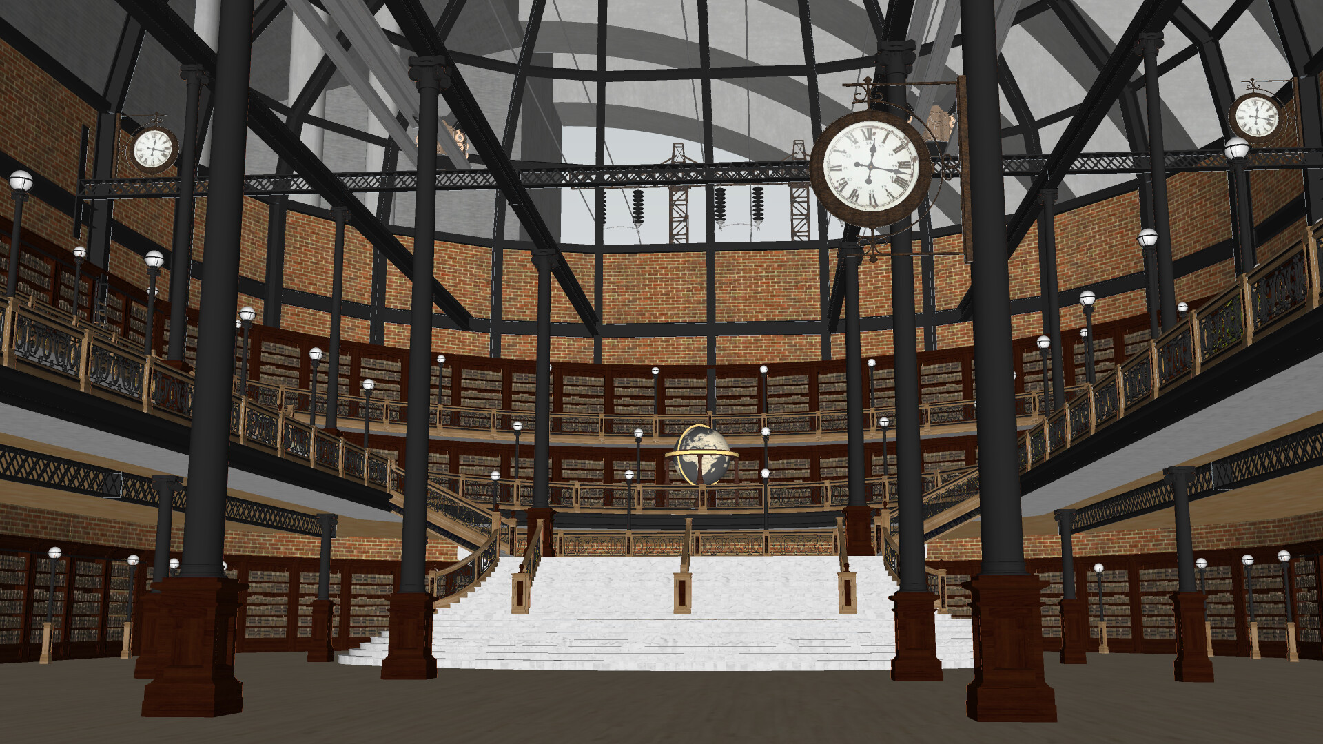 Kemp Productions - Grande Station Library or Steampunk Station