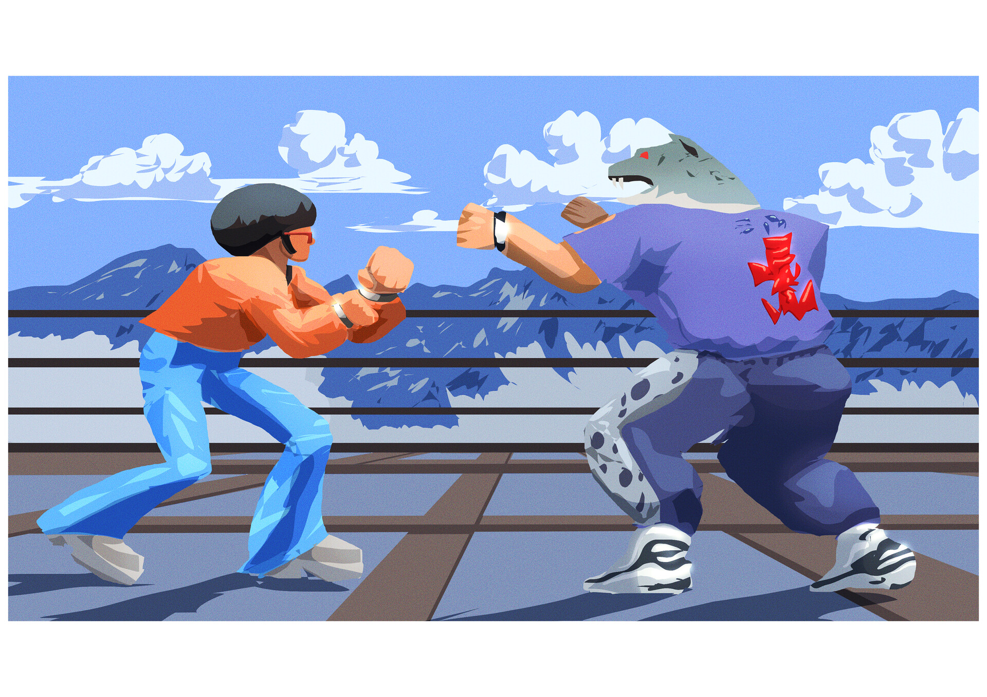 ArtStation - Tekken sketches