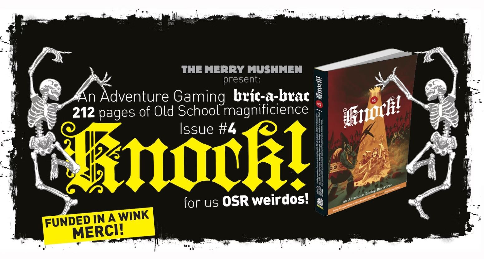 Rackham le Roux - Participation in knock Knock! Issue #4 magazine