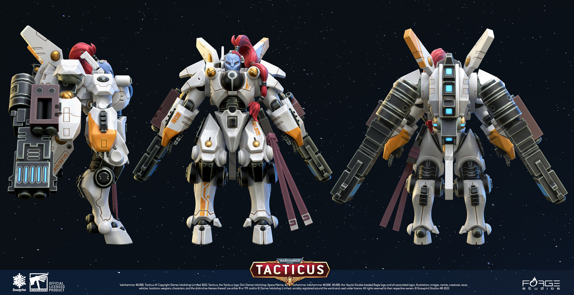 FORGE STUDIOS - Warhammer 40k: Tacticus - Commander Shadowsun