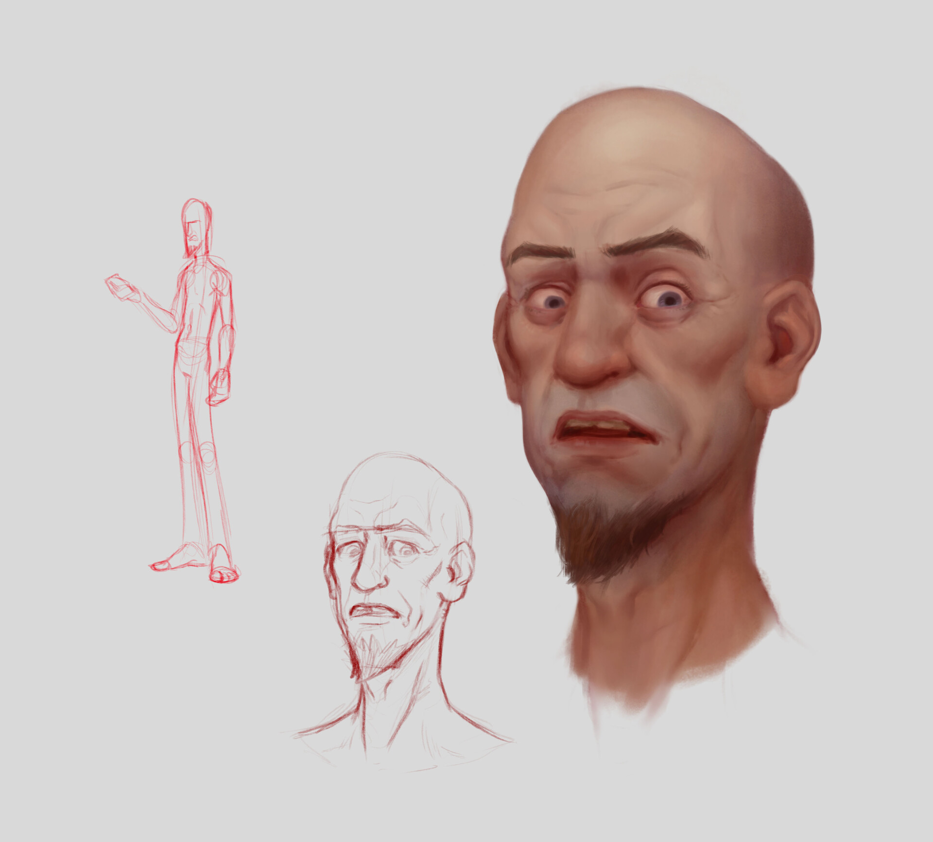 ArtStation - Warmup doodlings