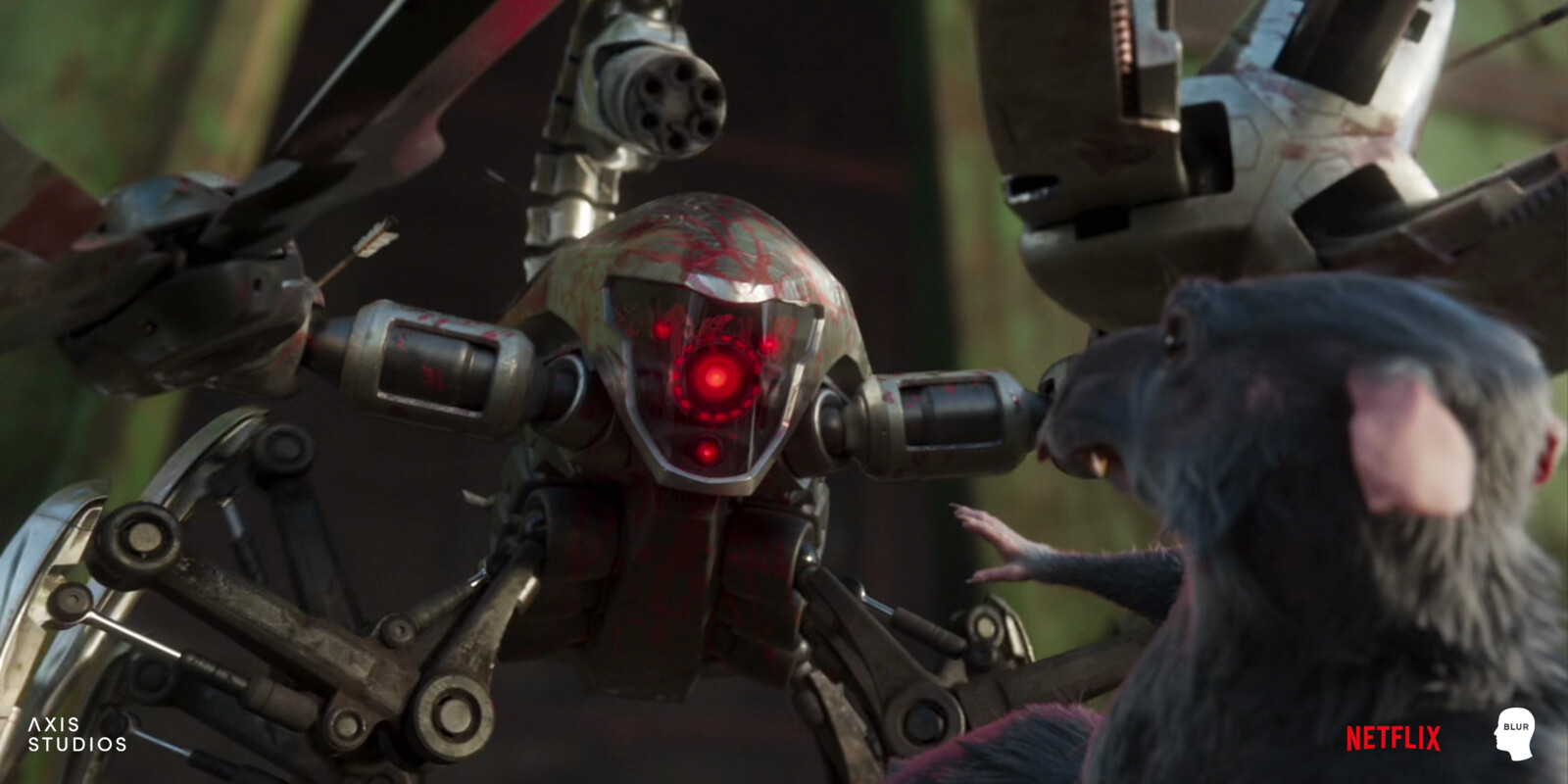 Axis Studios - Love, Death, and Robots: Mason's Rats- Final Stills