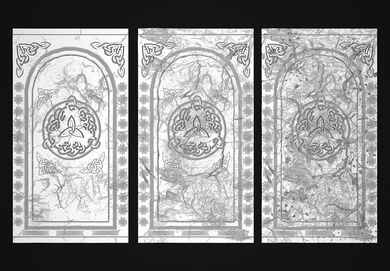 ArtStation - Demon's Blood various Environment Art