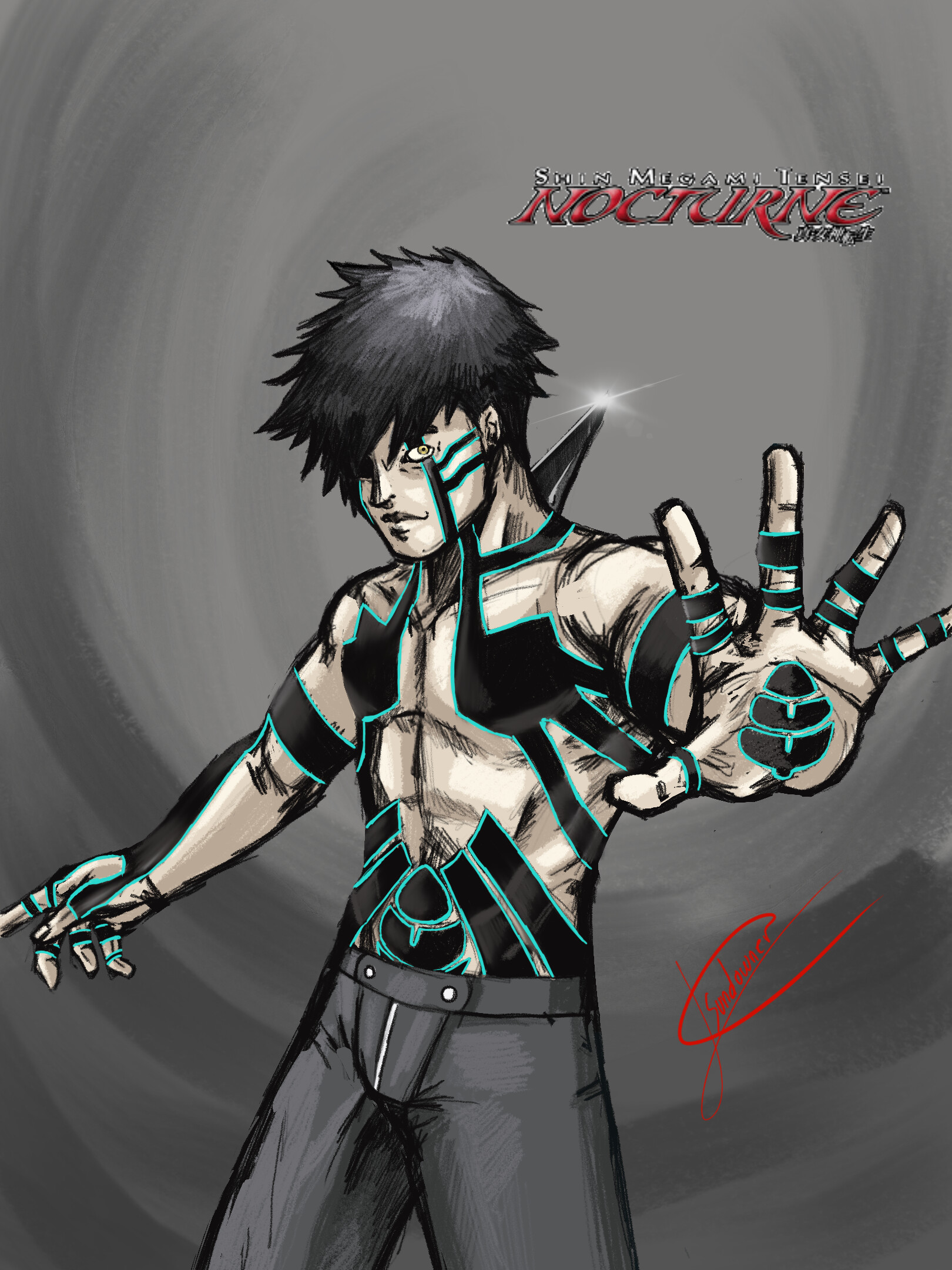 ArtStation - Demi-Fiend From shin megami tensei nocturne