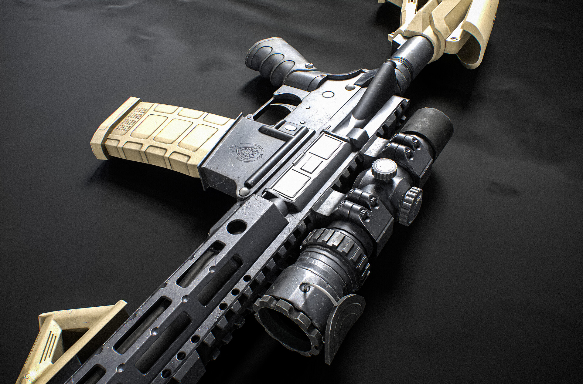 ArtStation - M416 AUTO GUN