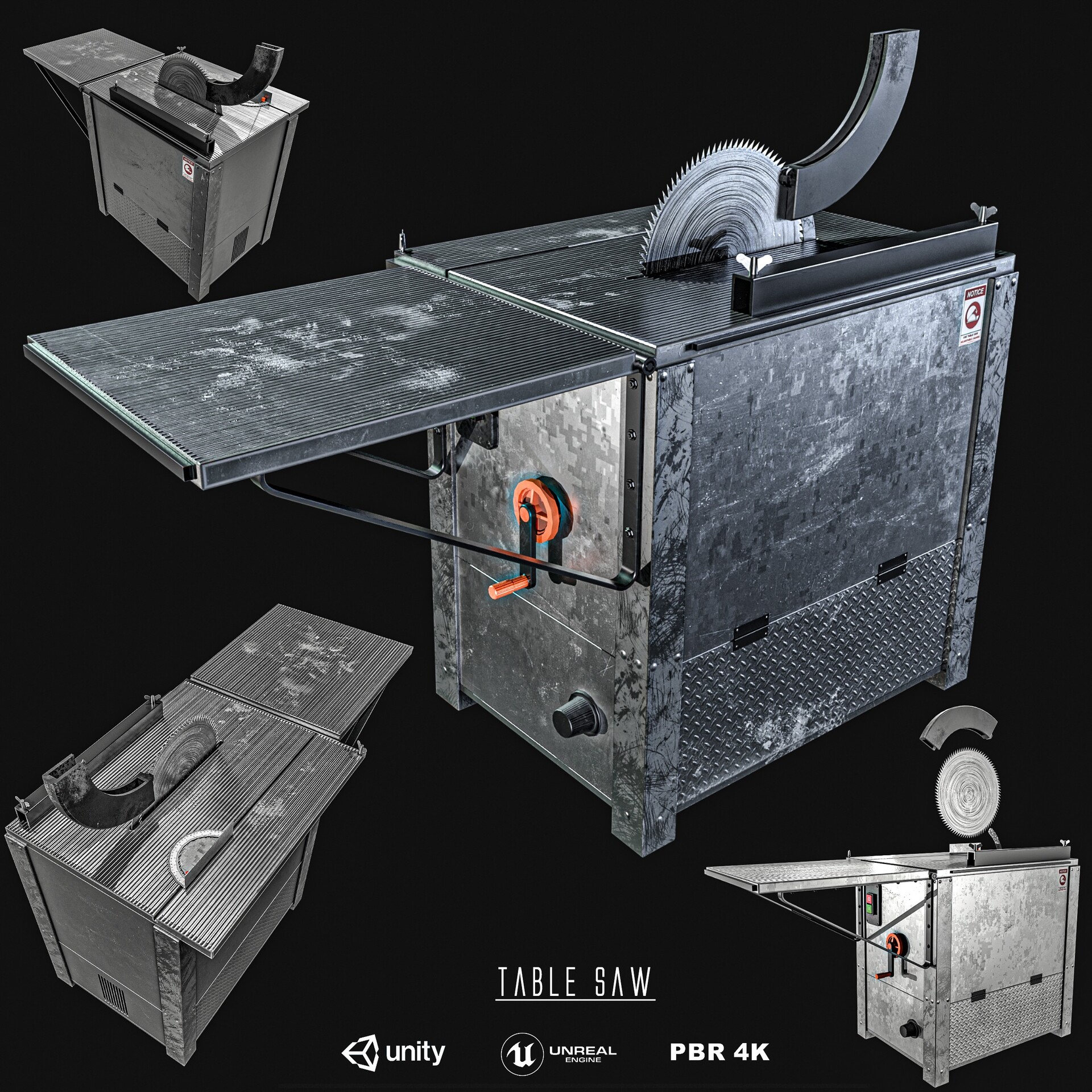 ArtStation - Table-Saw-Machine