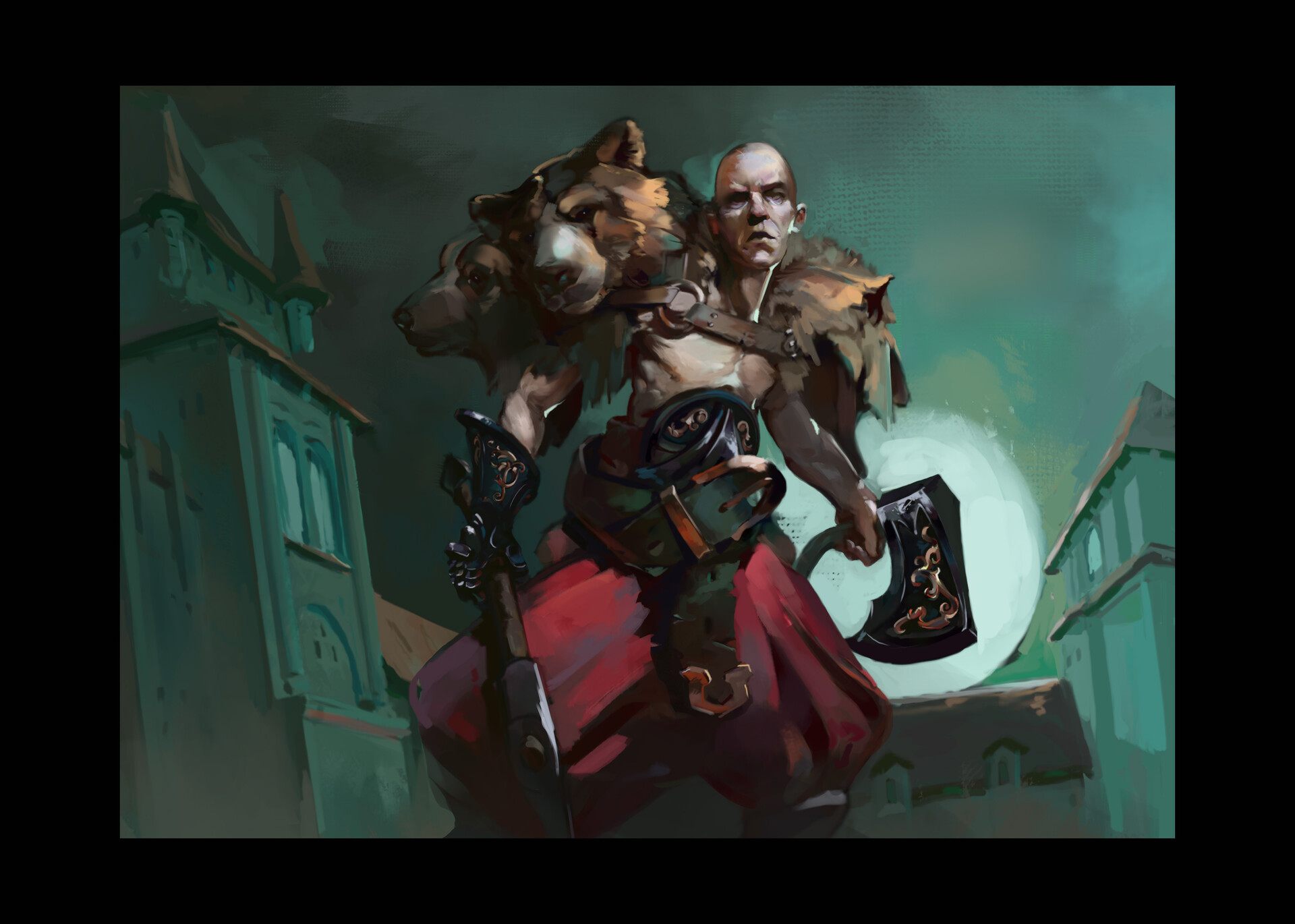 ArtStation - Noble Born Berserker