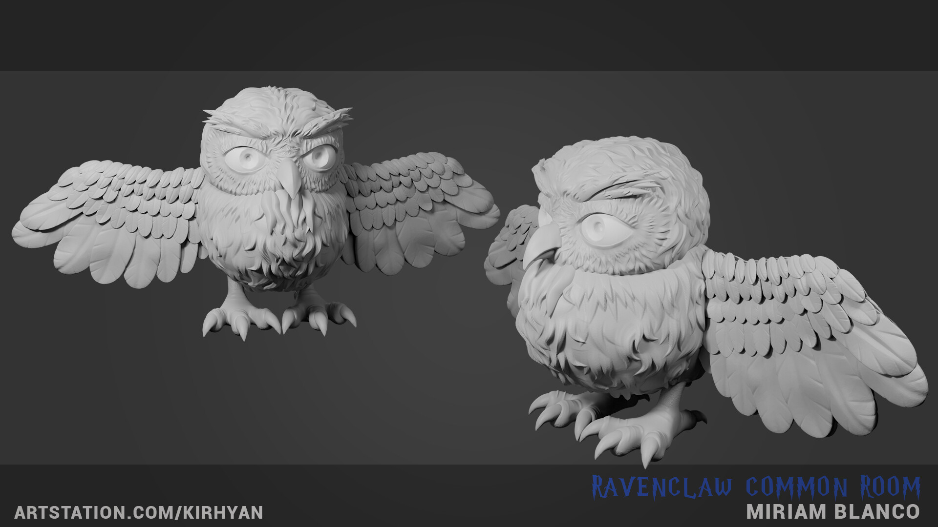 Miriam Blanco - Ravenclaw Common Room Assets