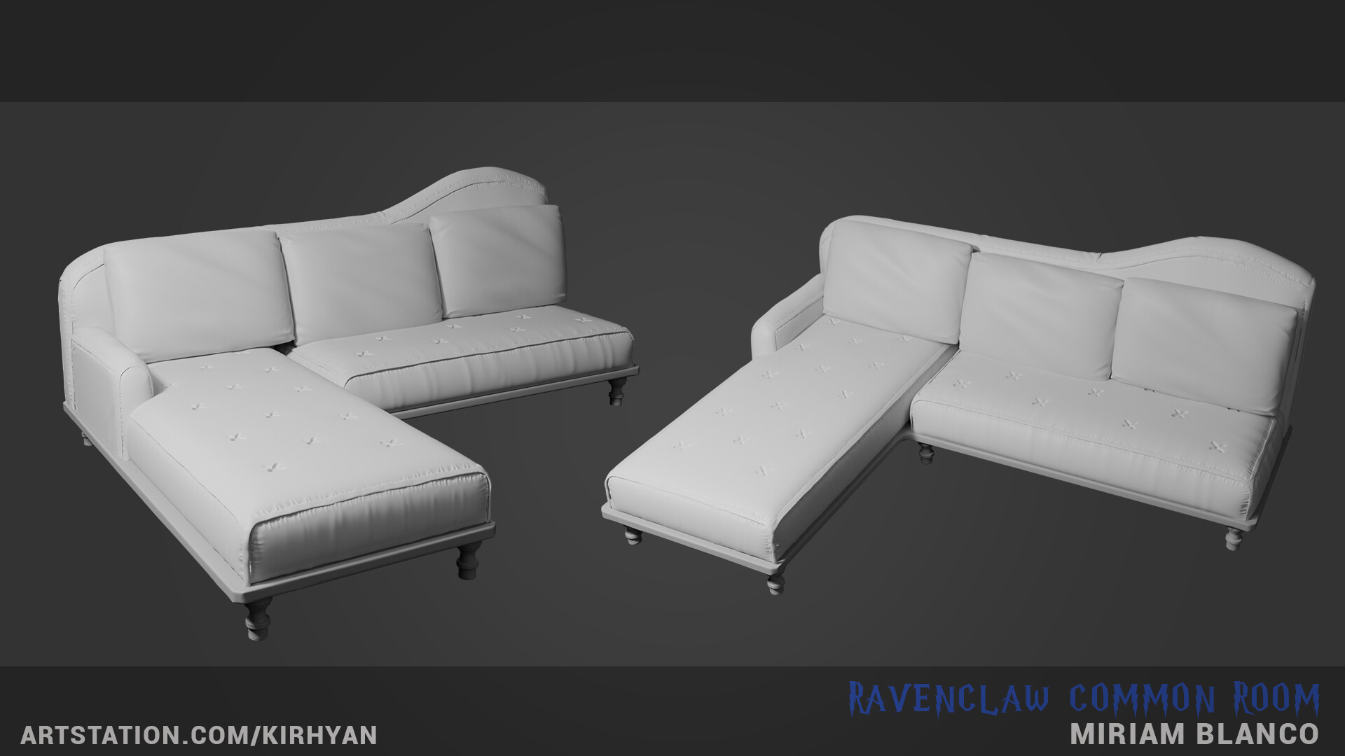 Miriam Blanco - Ravenclaw Common Room Assets