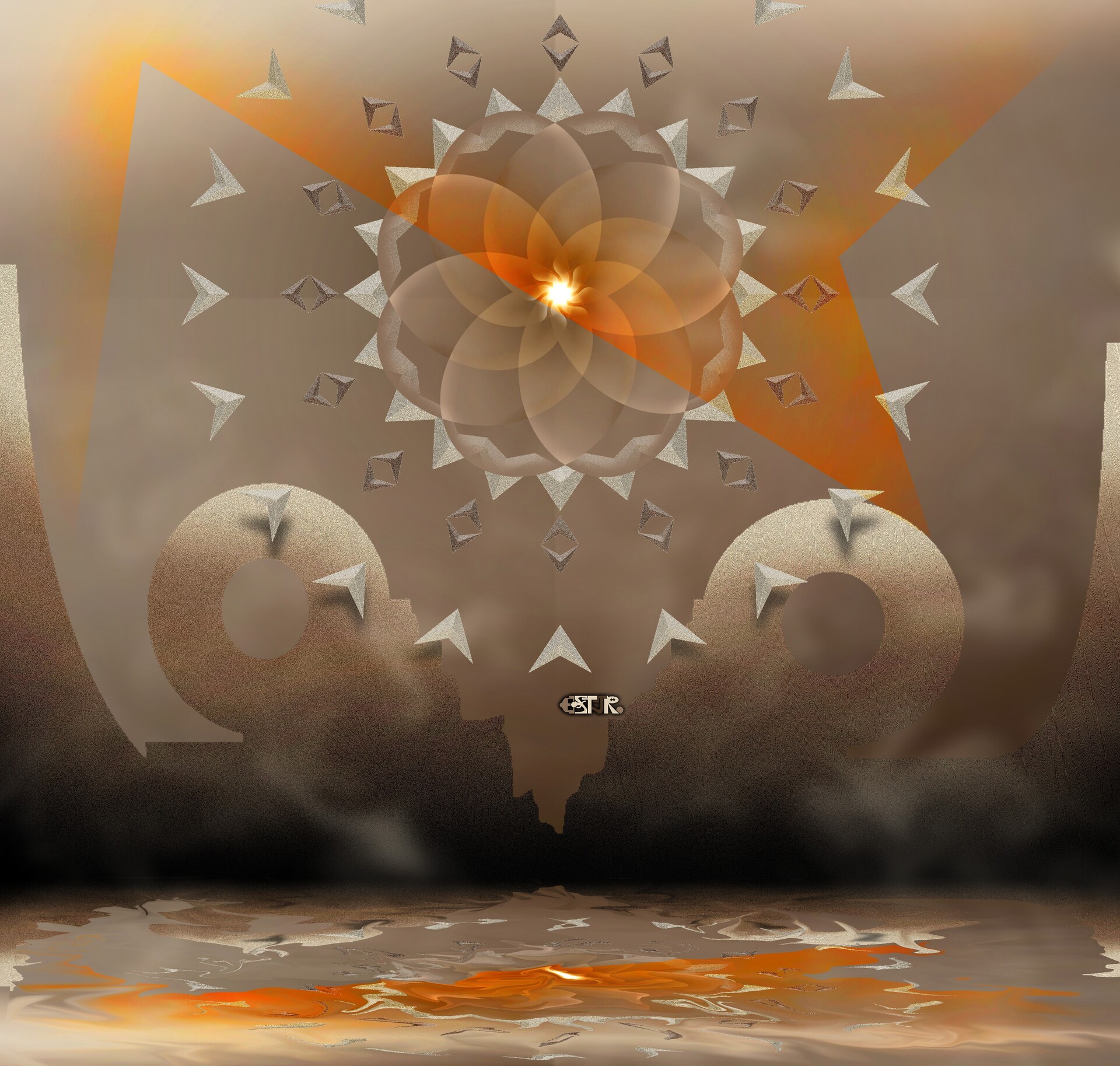 ArtStation - ESTJR. - A Colored Brownish Pattern 2/6/24