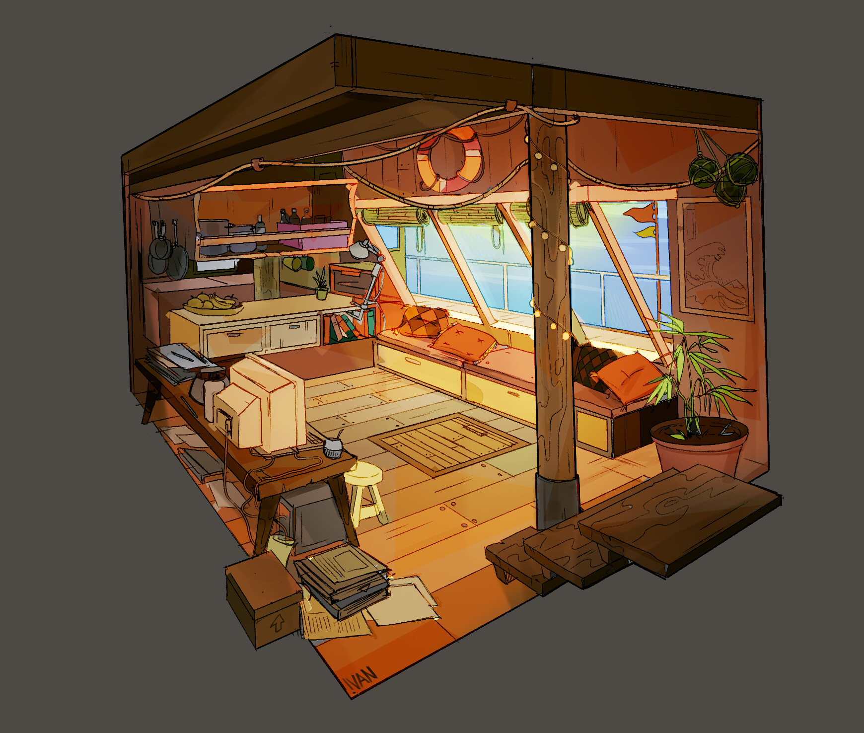 ArtStation - bg design