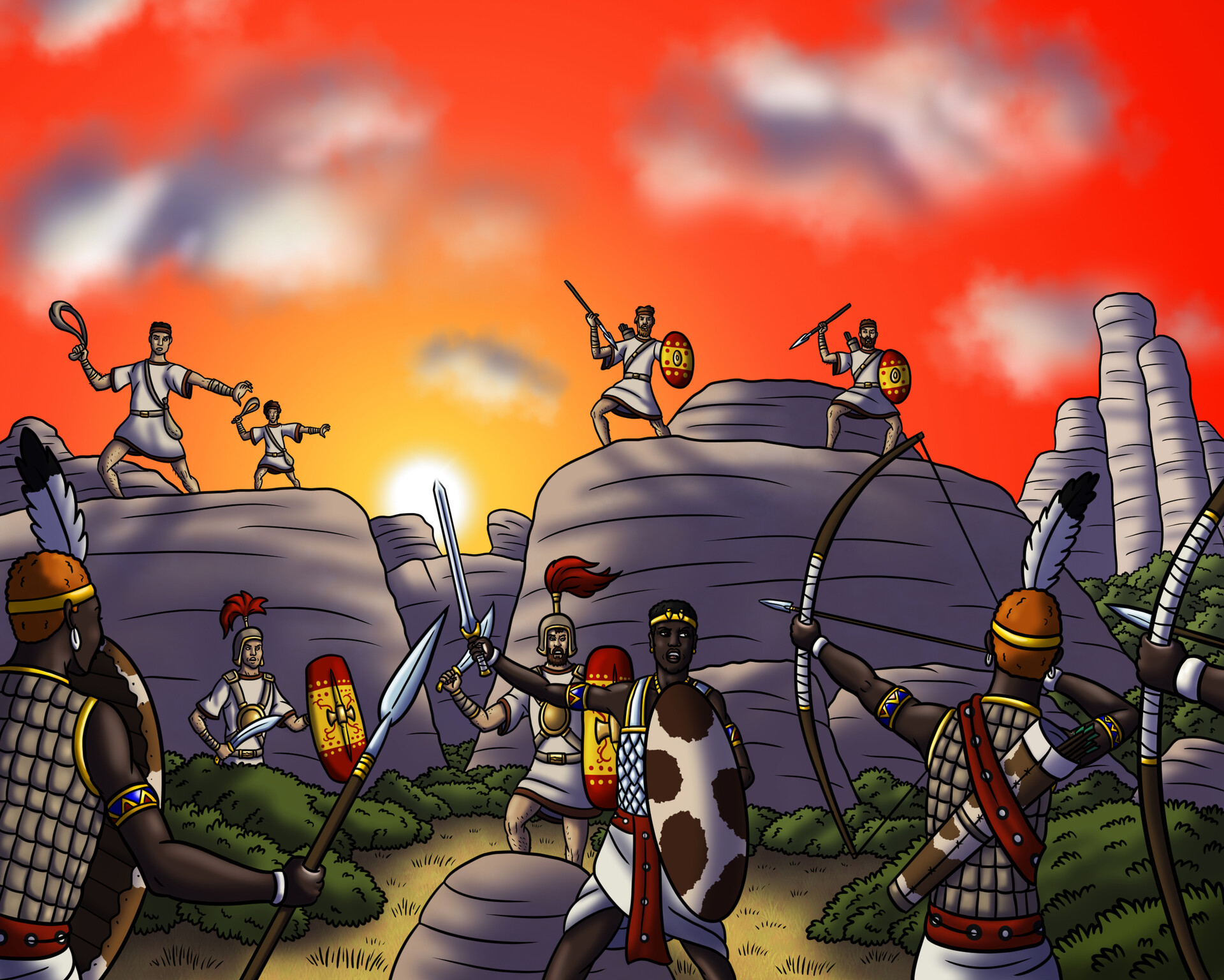 ArtStation - Taharqa Invades Spain