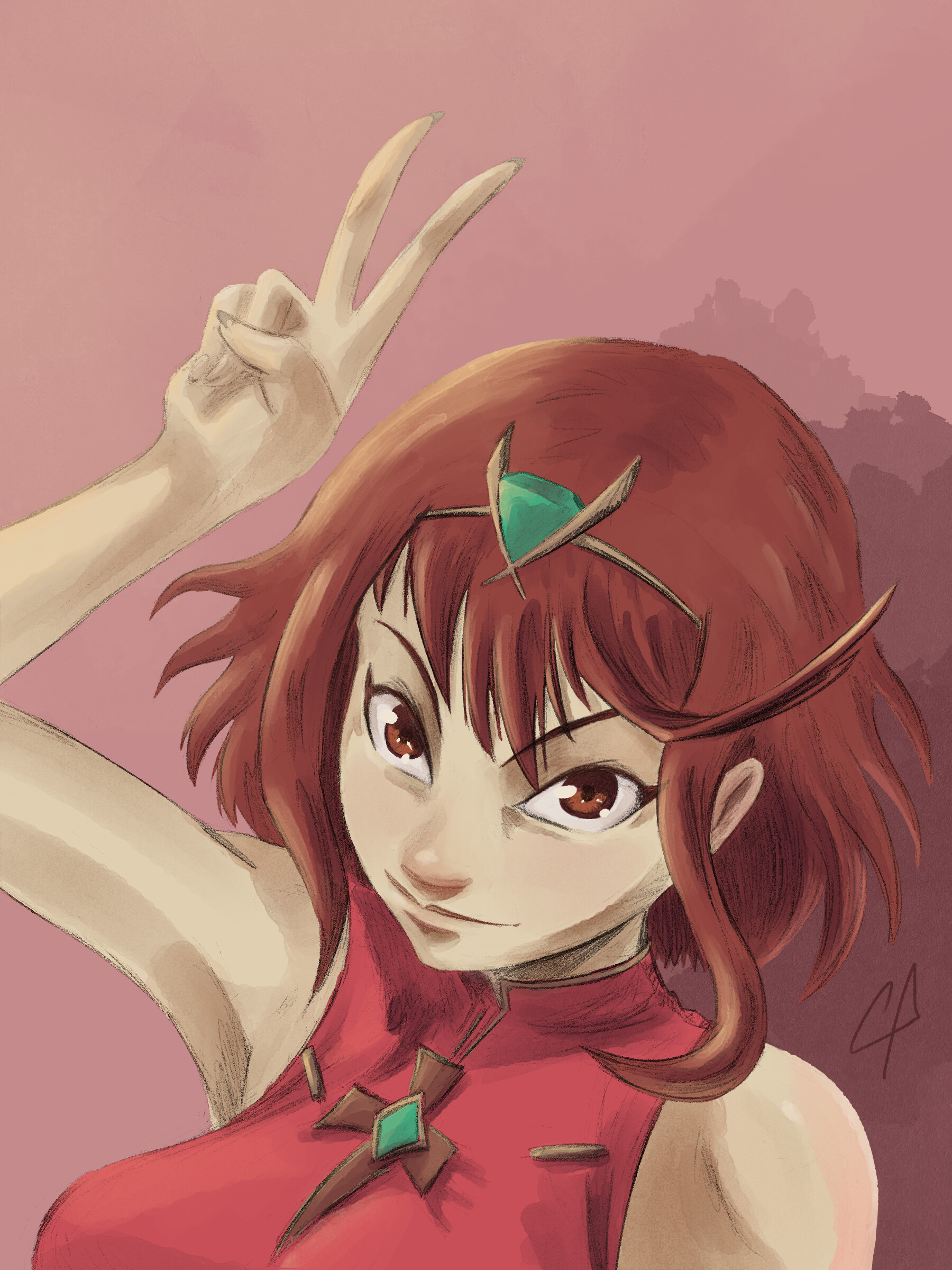 ArtStation - Pyra FanArt