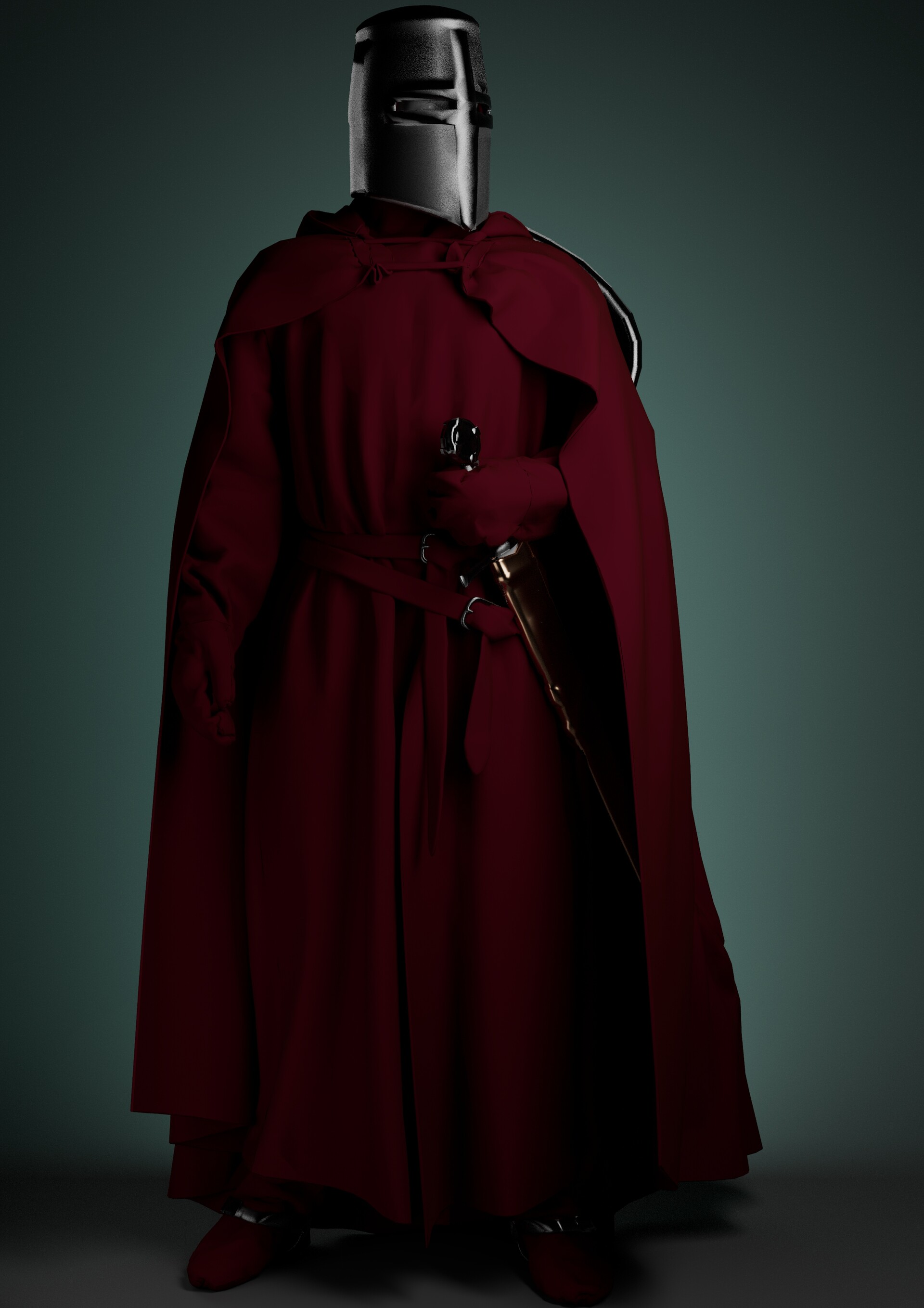 ArtStation - 3 Point Light Study