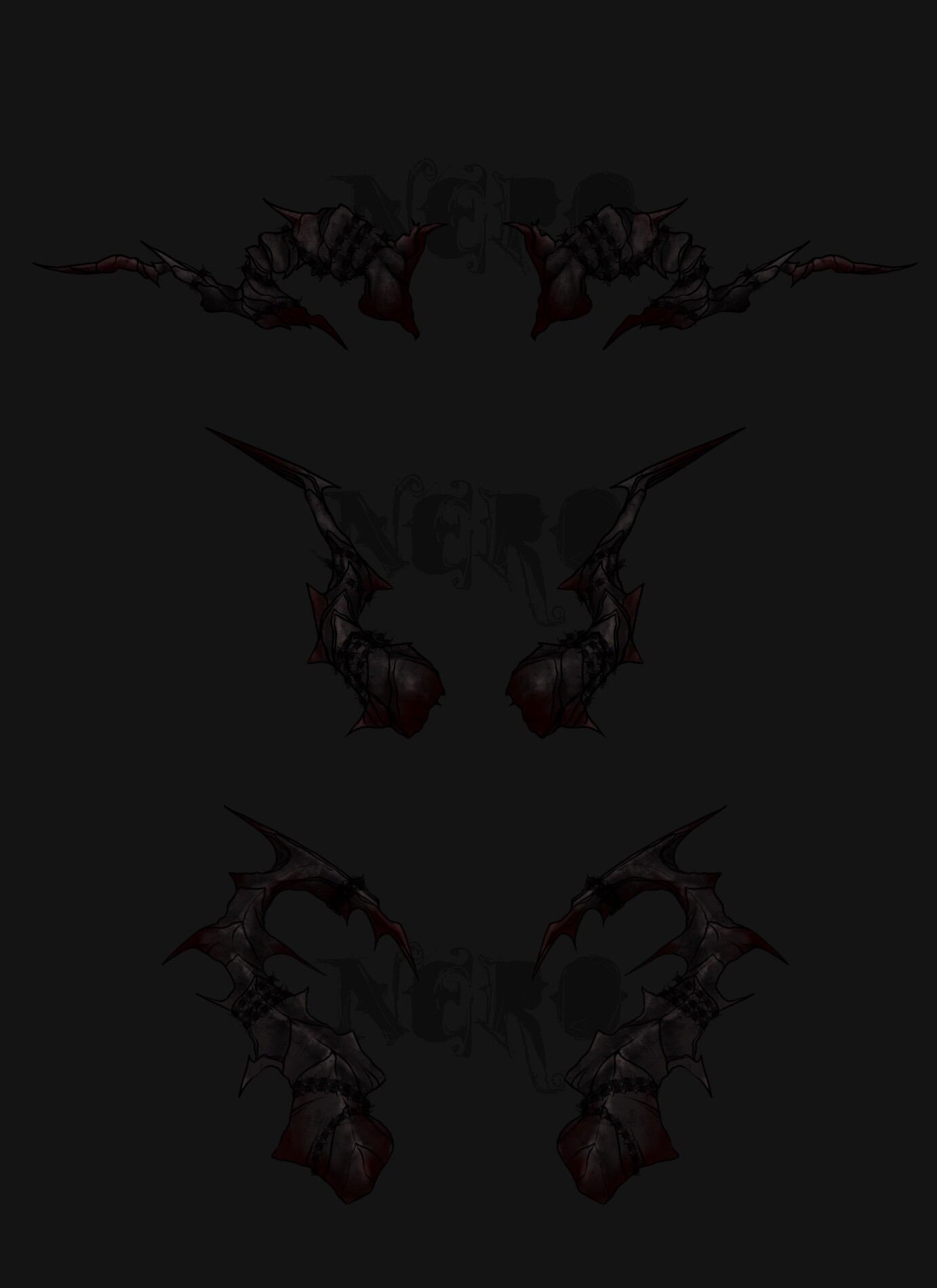 ArtStation - Flesh Eater Horns - Horn Concept Art