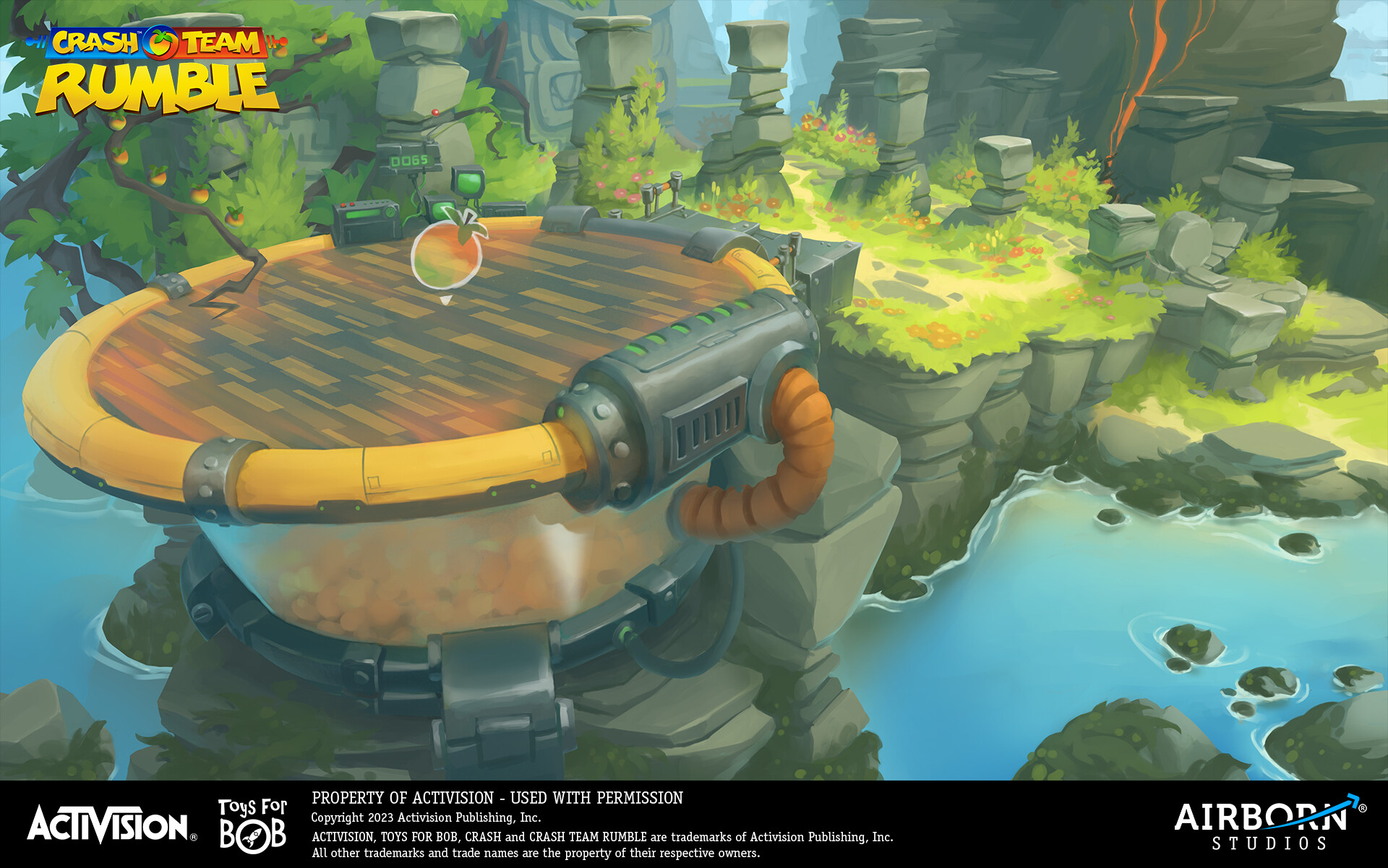 Ilka Hesche - Crash Team Rumble Concept Art