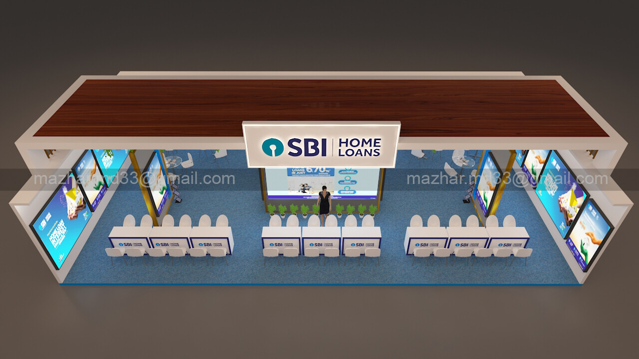 ArtStation - SBI Exhibition stall