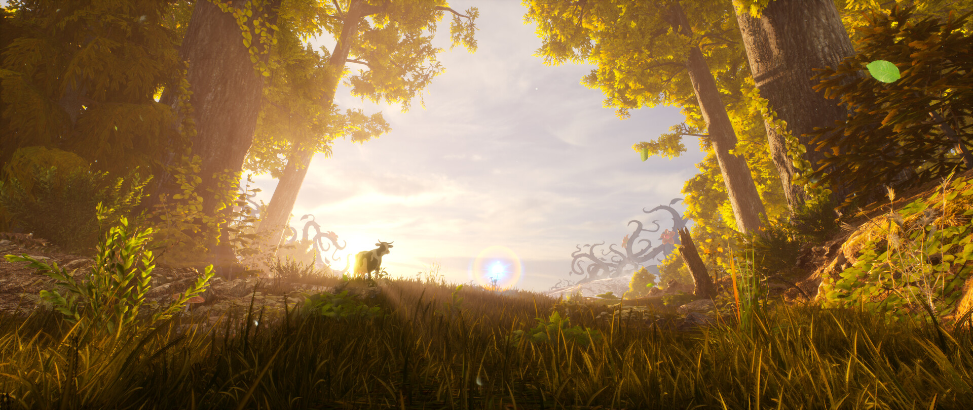 ArtStation - Quiet Farm - Main Menu Scene