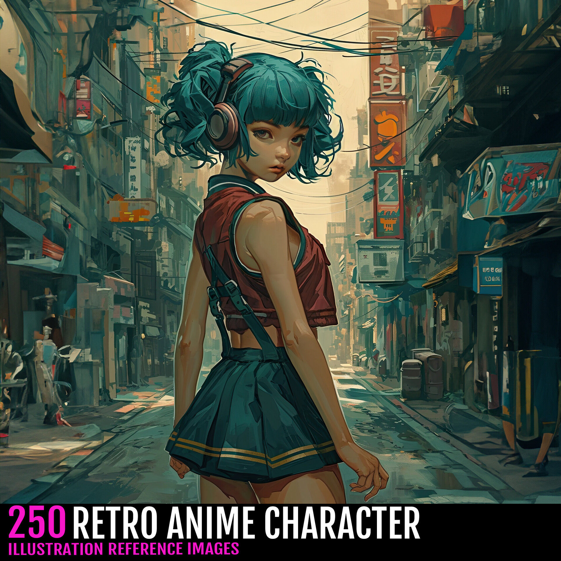 ArtStation - 200 RETRO ANIME CHARACTER / 4K