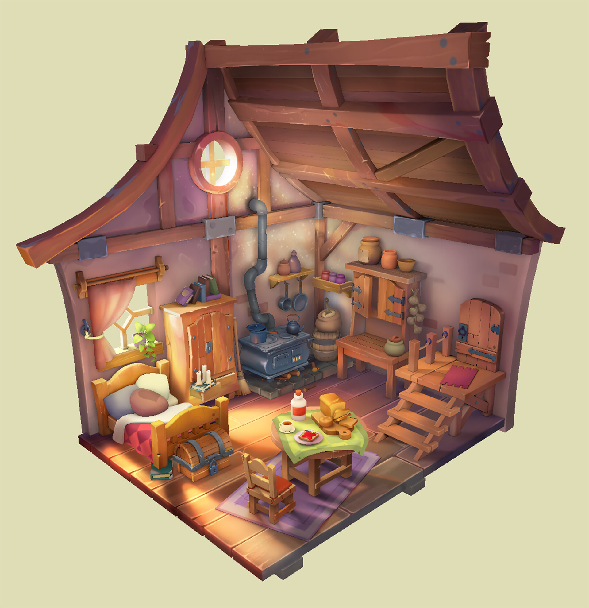 ArtStation - Cozy House