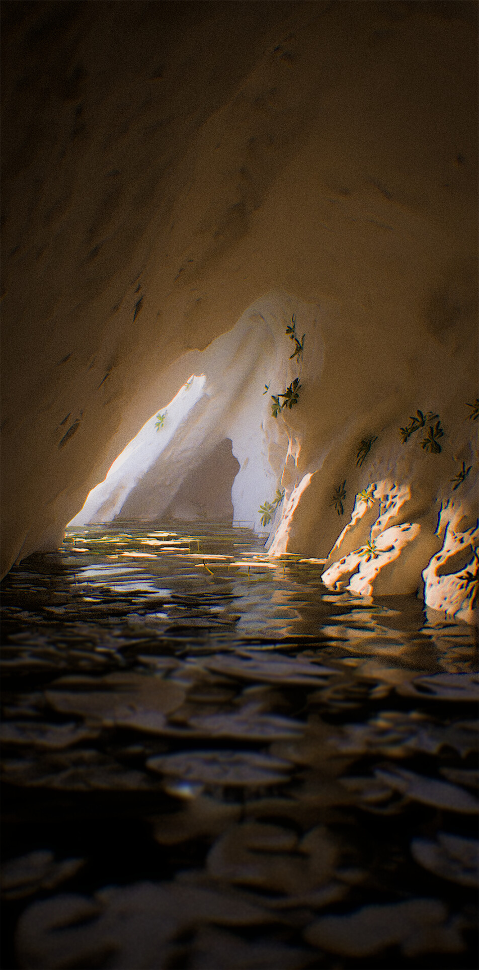 ArtStation - Bounce Lighting Test - Cave
