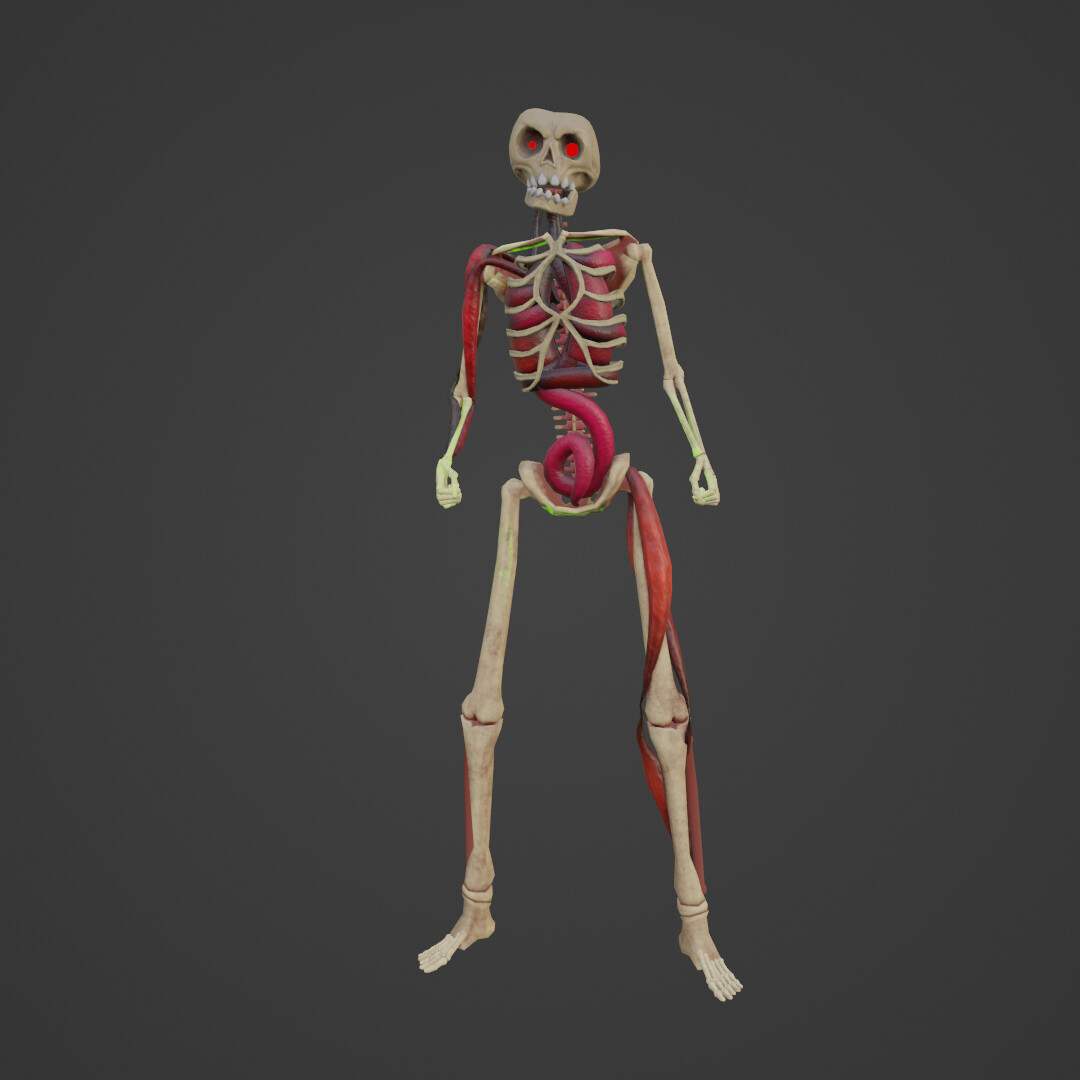 Claude Buchan - Real Time Skeleton Character