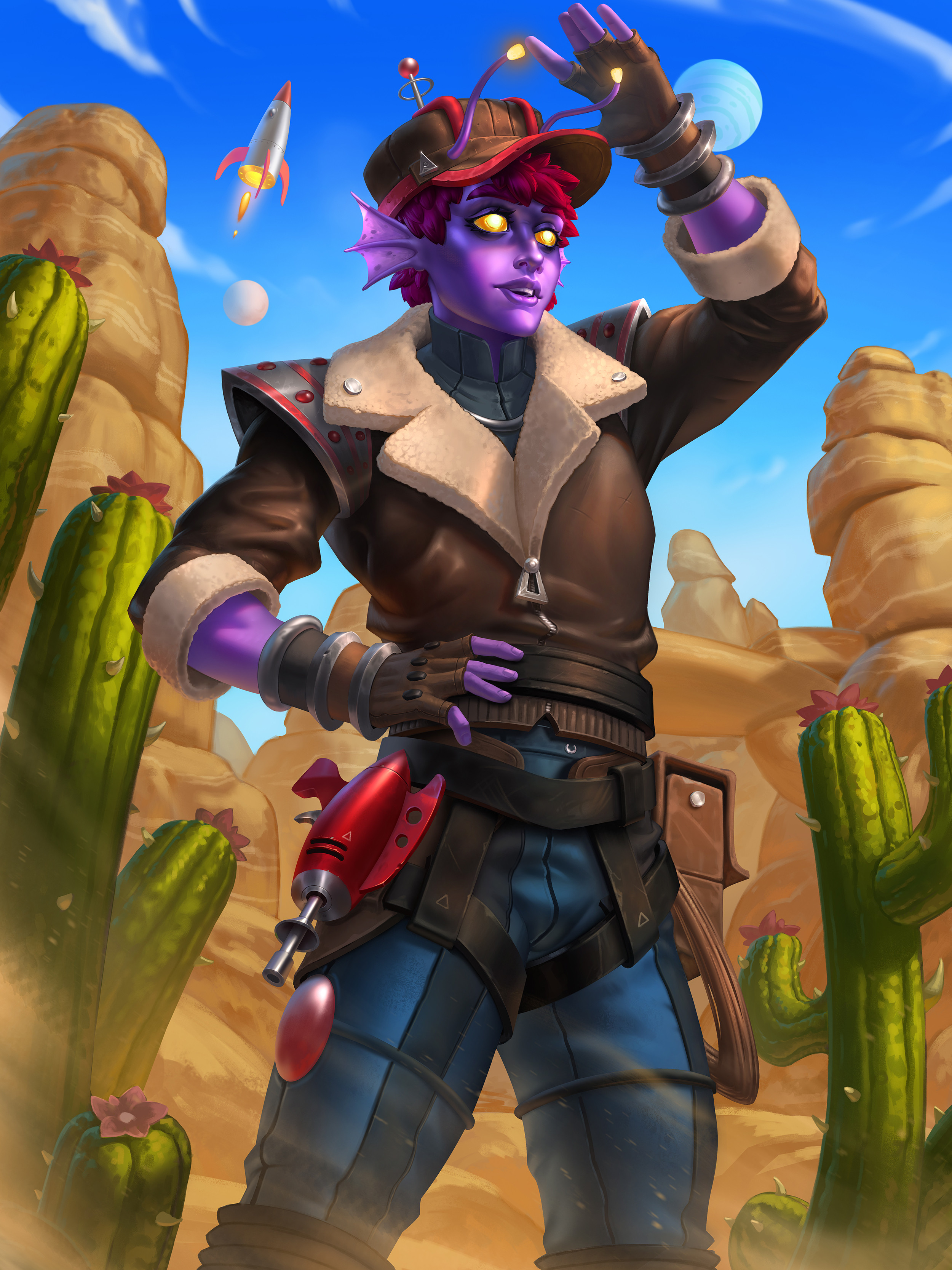 Adrien GONZALEZ | Freelance Illustrator & Concept artist - Alien Ranger ...