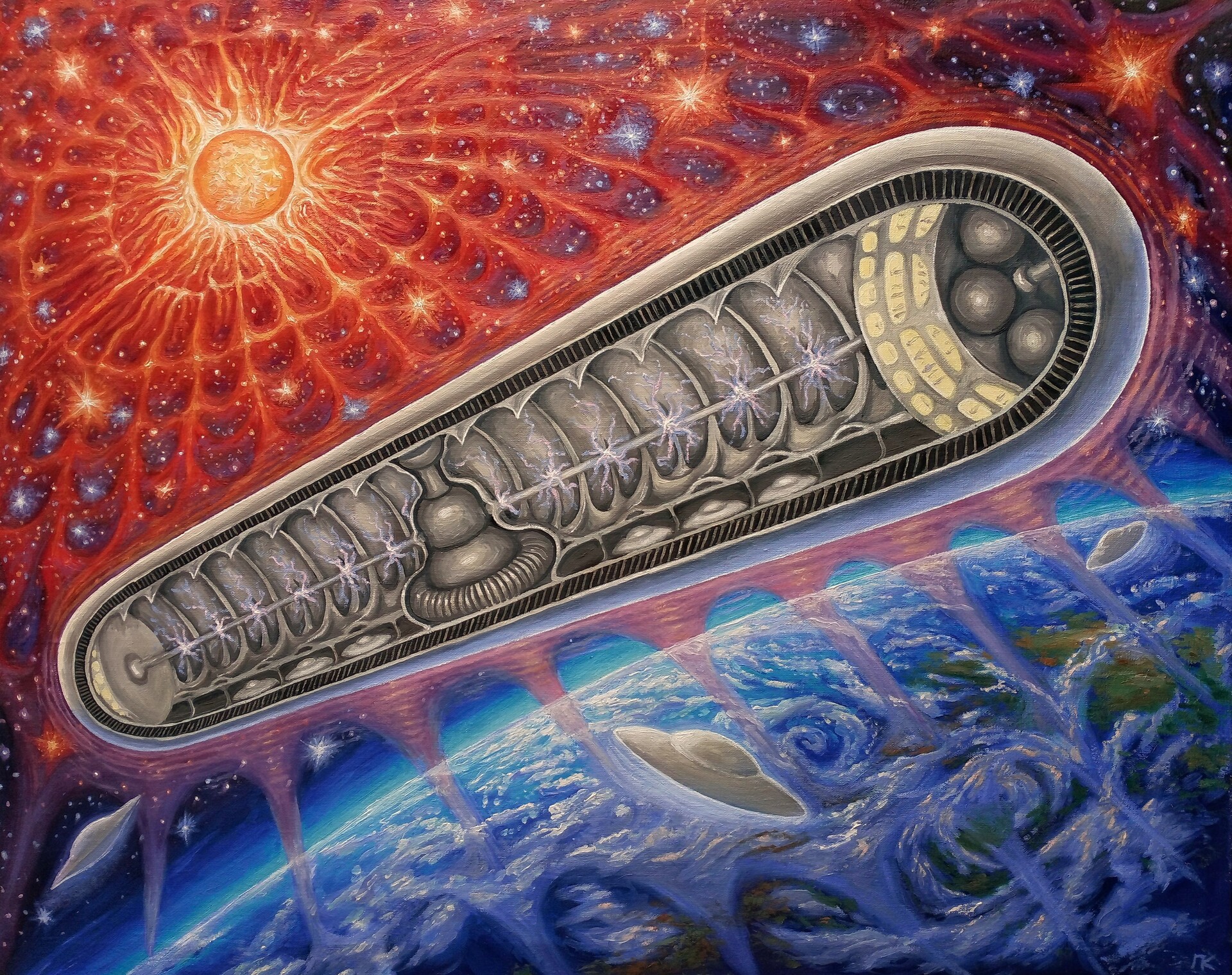 ArtStation - UFO alien spaceship