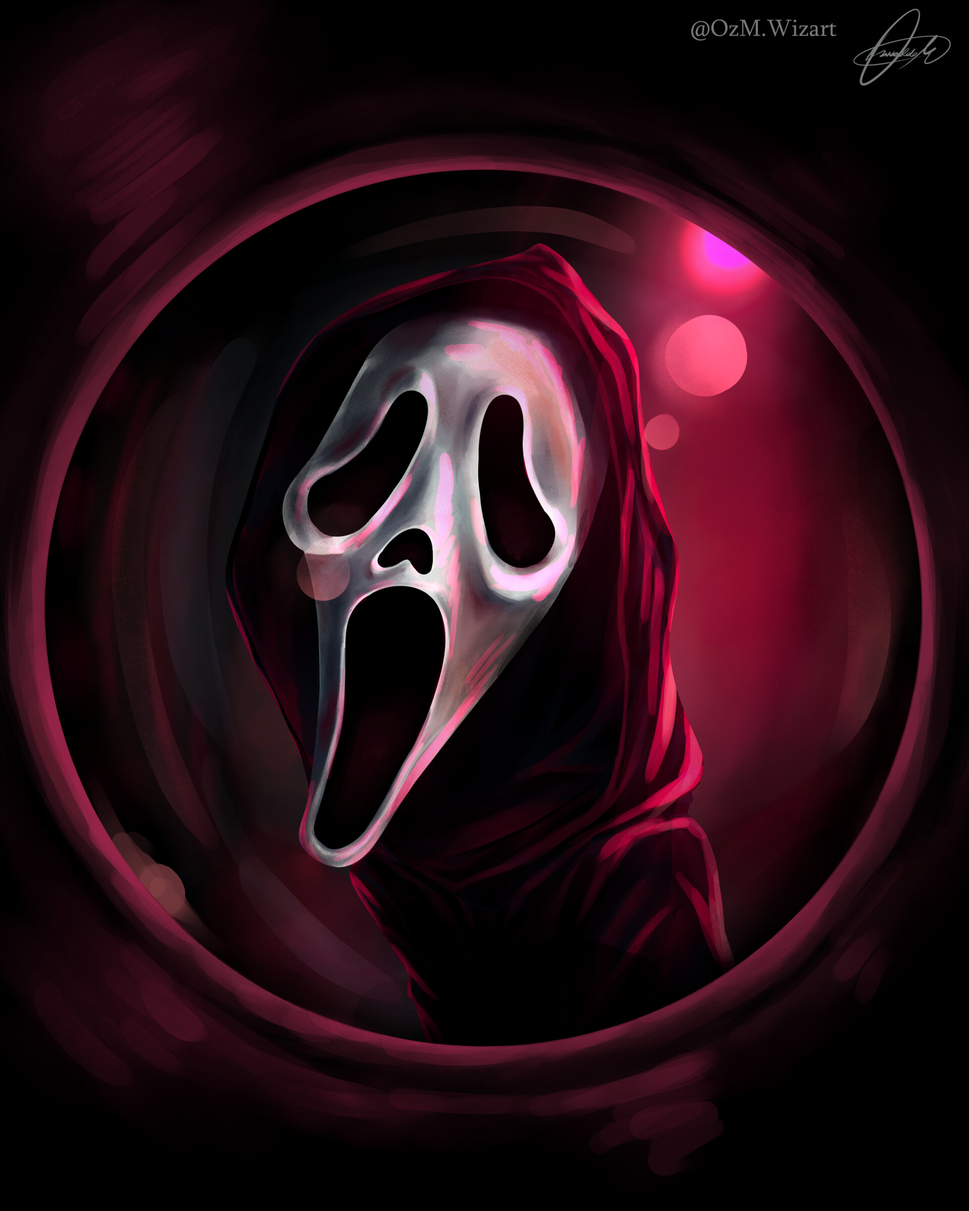 OzM Wizart - Masklophobia - Ghostface