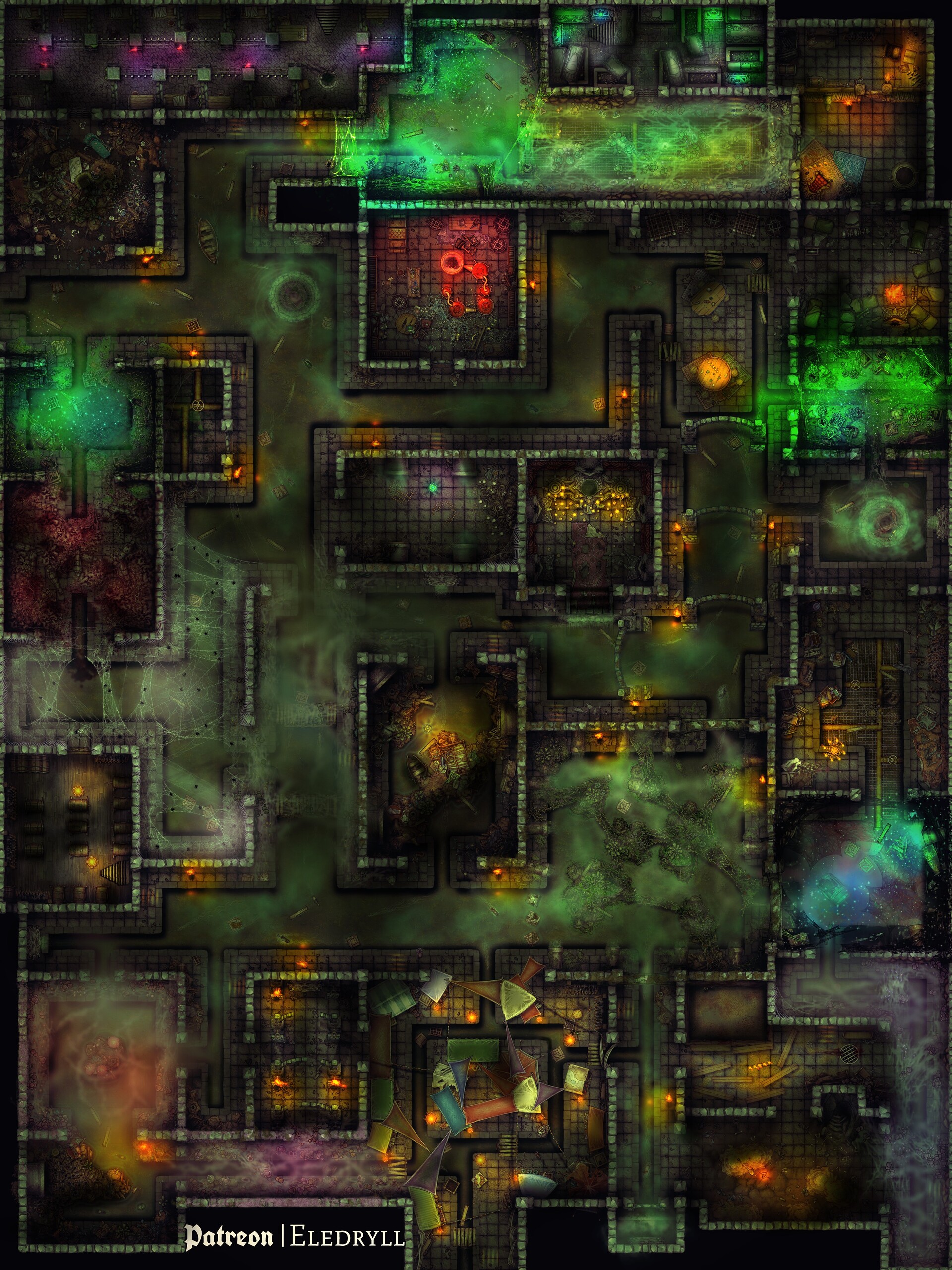 ArtStation - Sprawling sewers