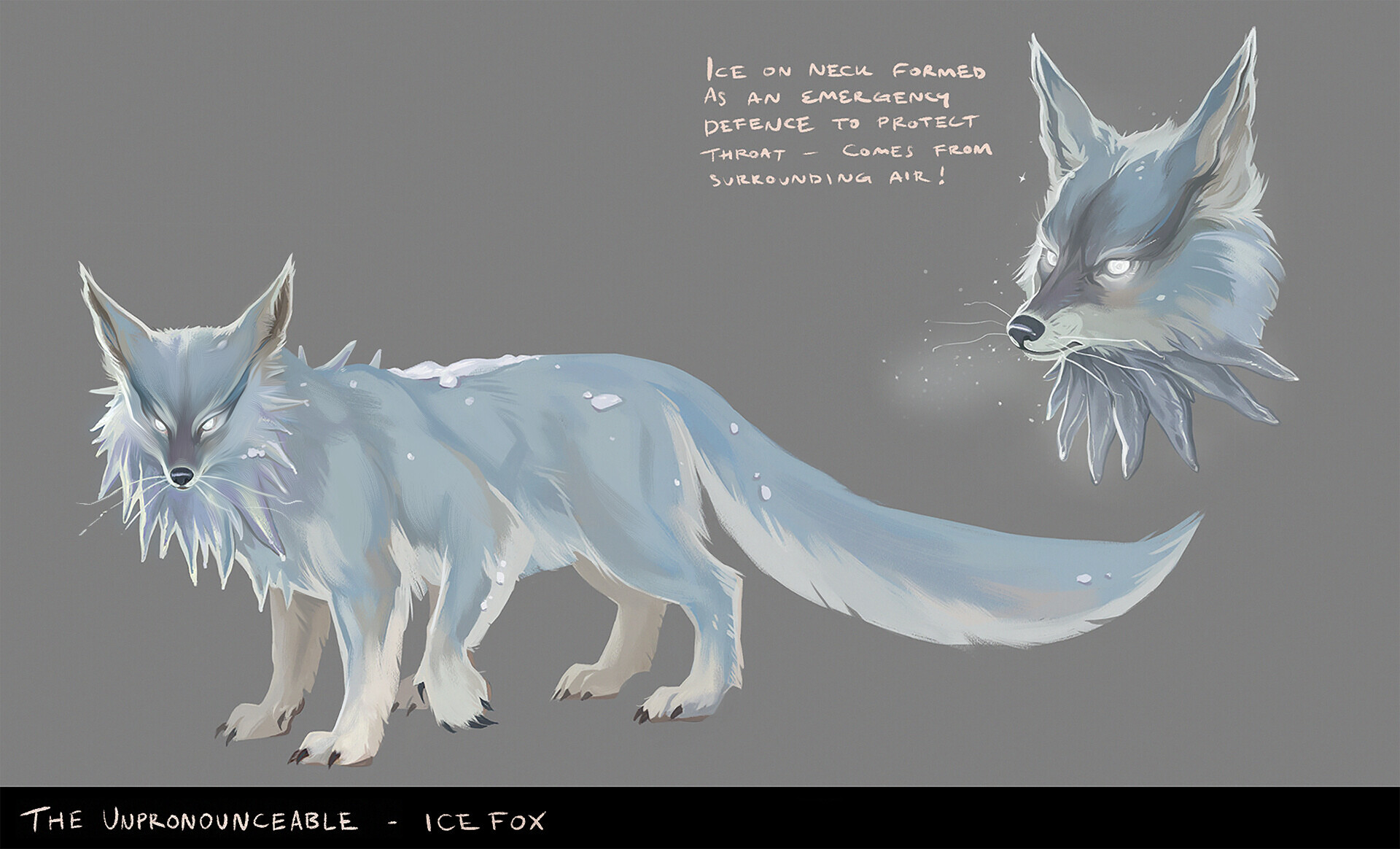 ArtStation - The Unpronounceable - Ice Fox