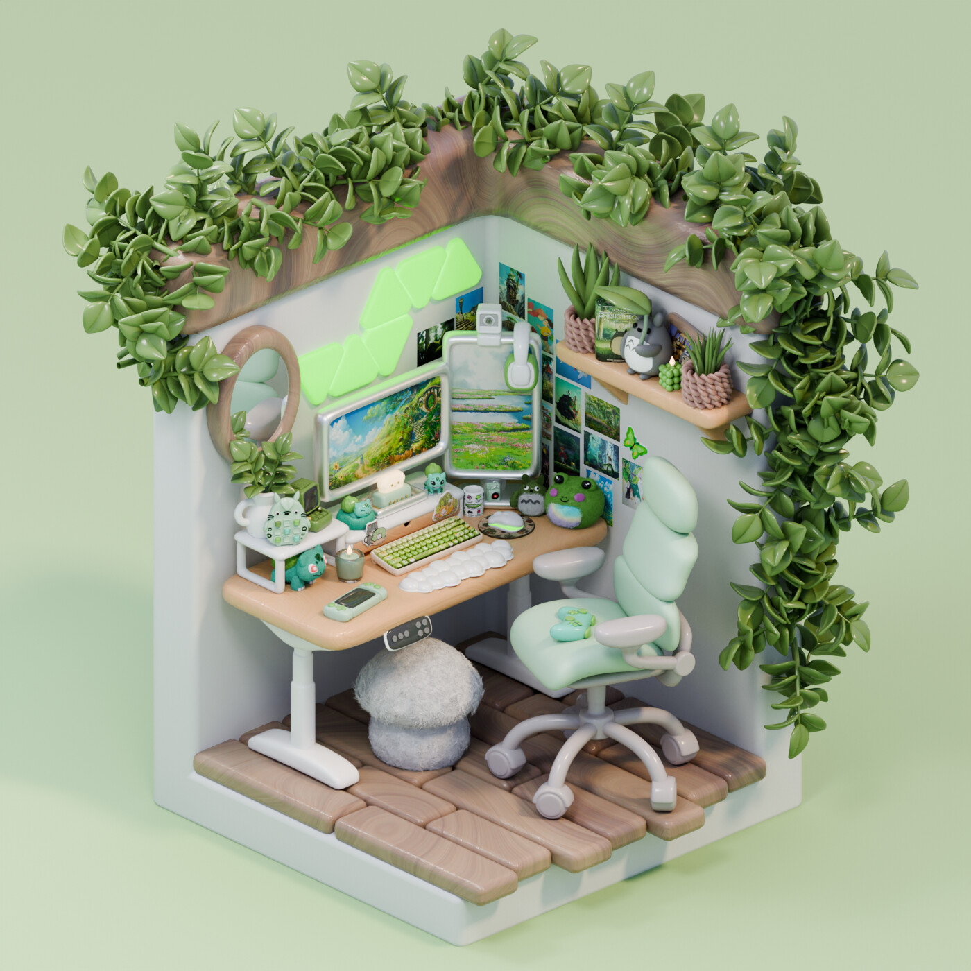 Sysina - Stephi's Desk Setup