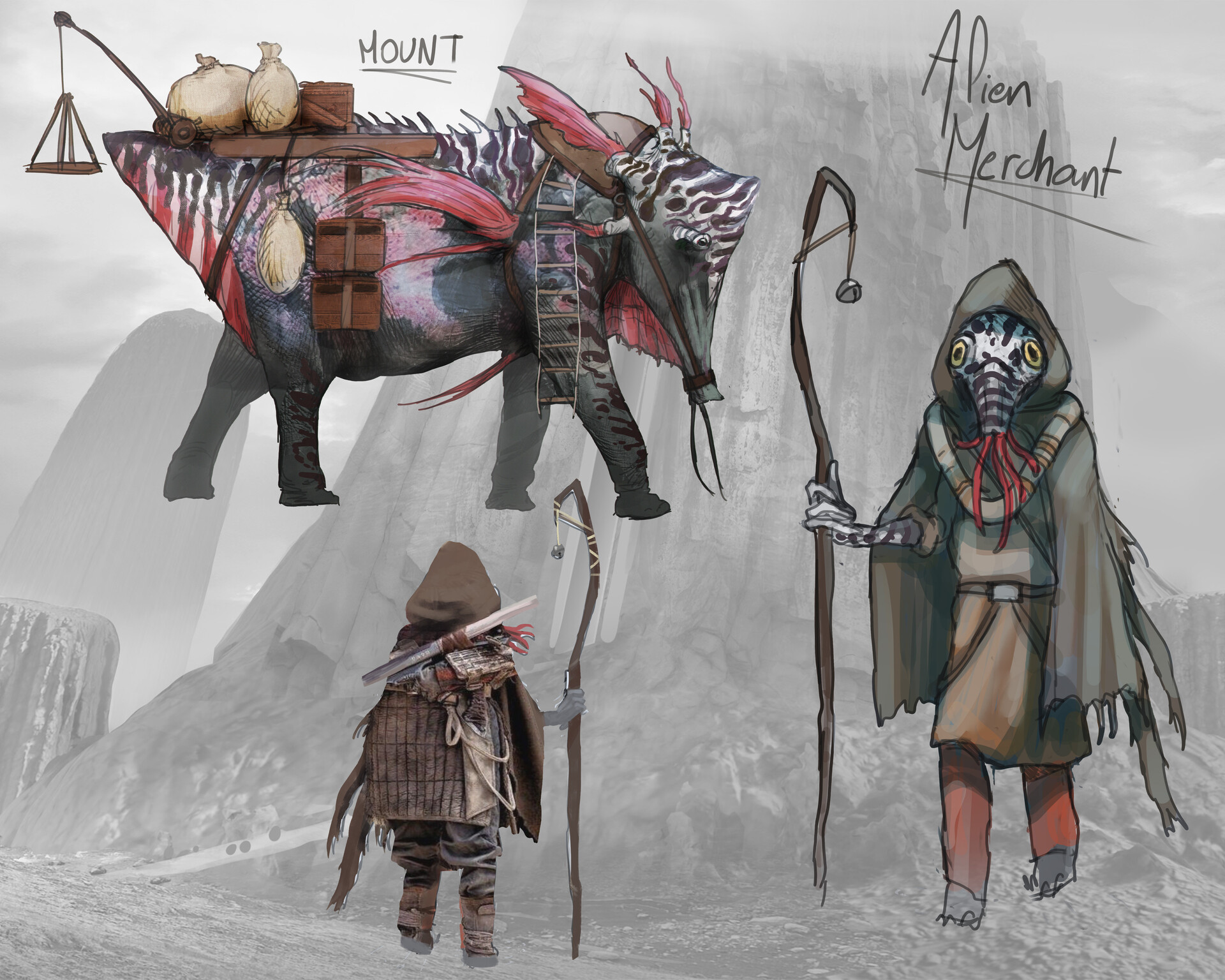 Martin Delaur - Alien Merchant