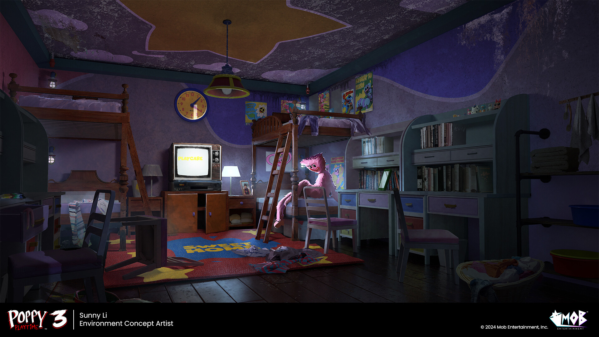 Sunny Li - Poppy Playtime Chapter 3 - Kissy Missy in her room