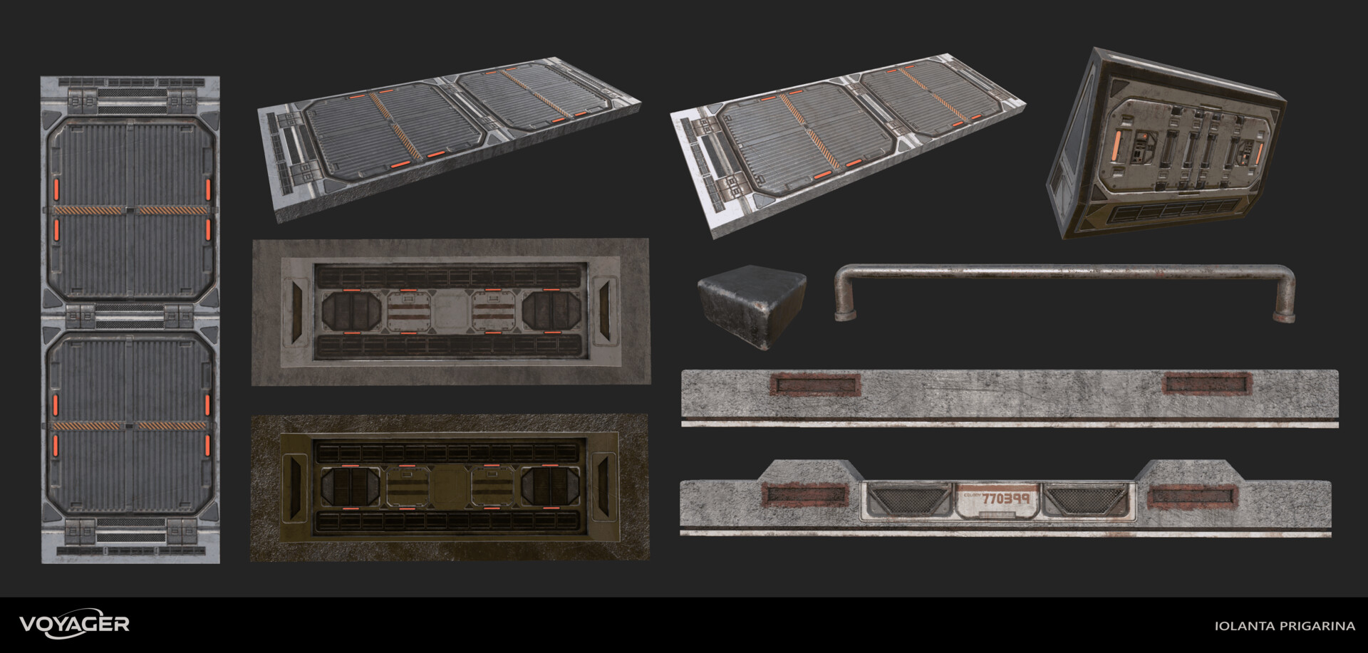 Iolanta Prigarina - VOYAGER - Model Kit