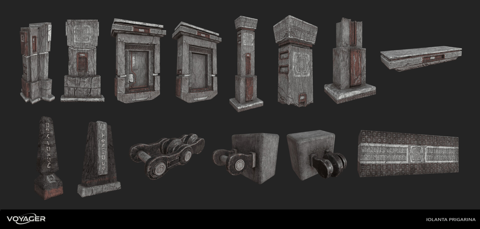 Iolanta Prigarina - VOYAGER - Model Kit