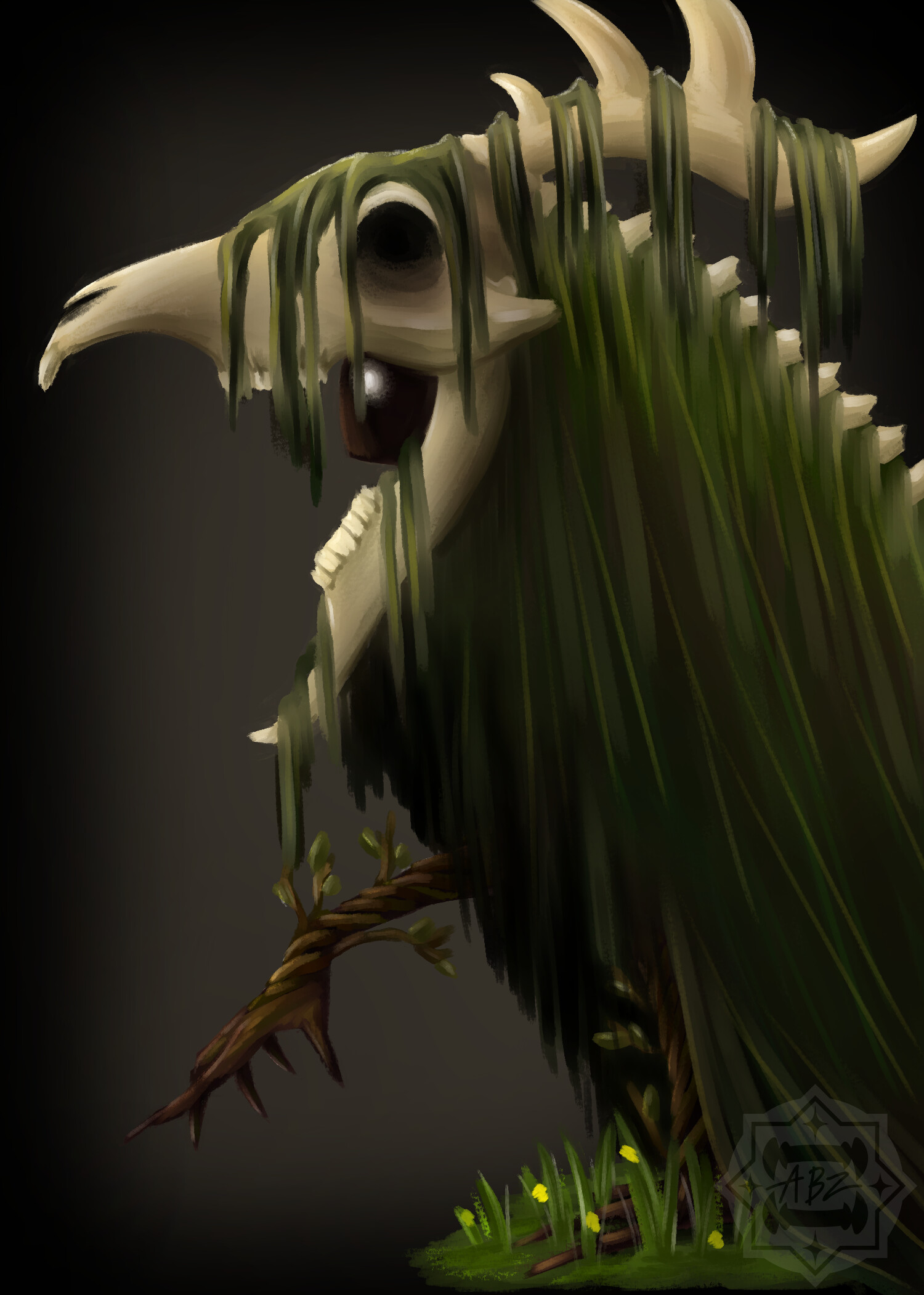 ArtStation - Forest God