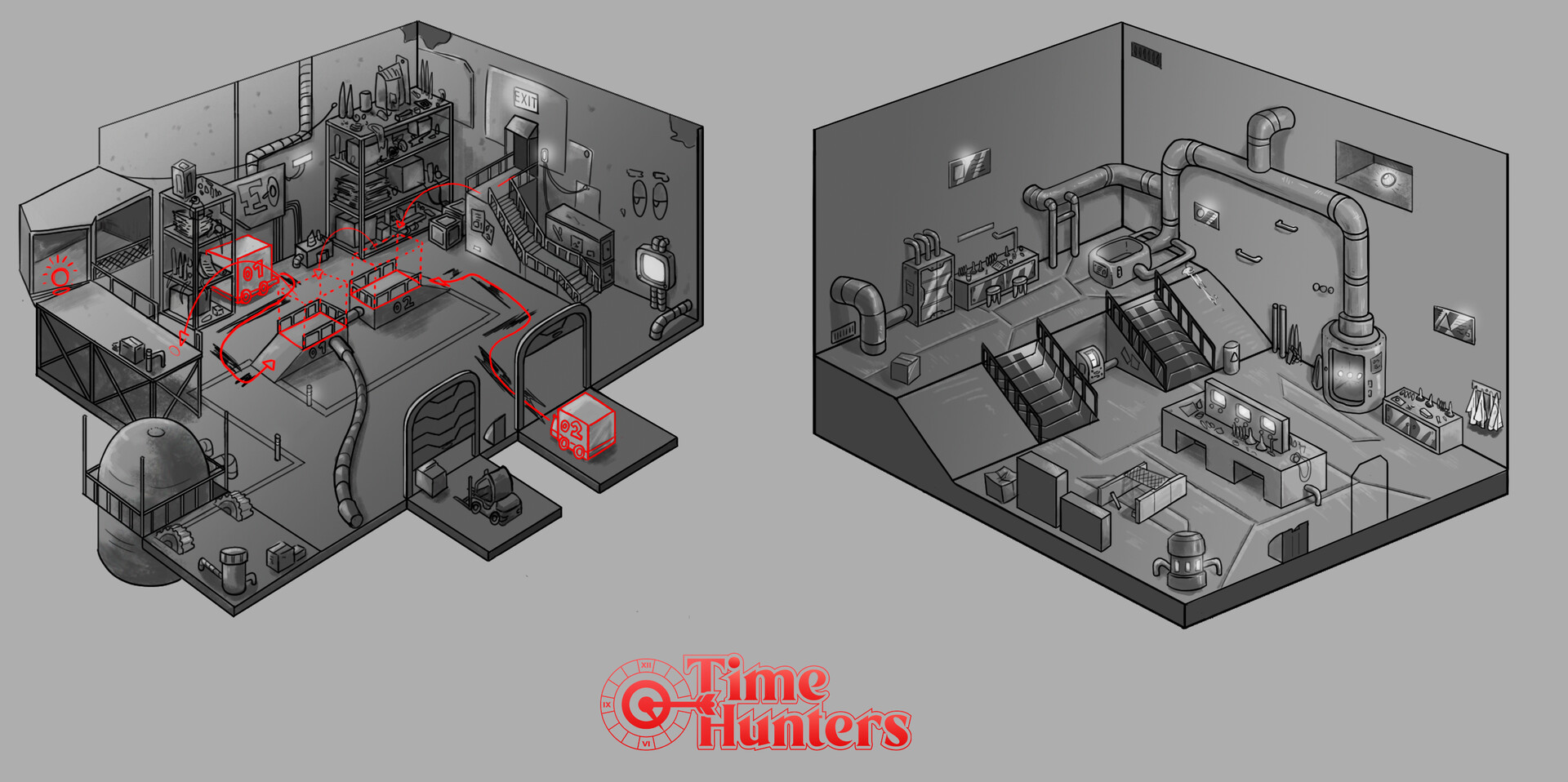 ArtStation - concept art scenario videogames