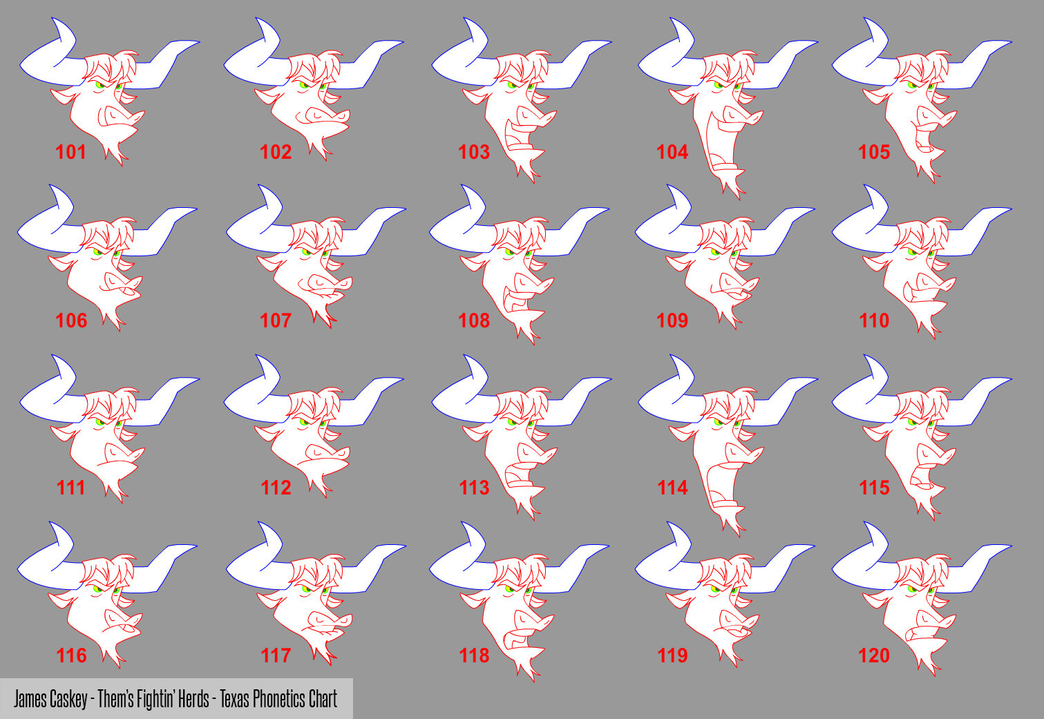 James Caskey - Them's Fightin' Herds - Texas