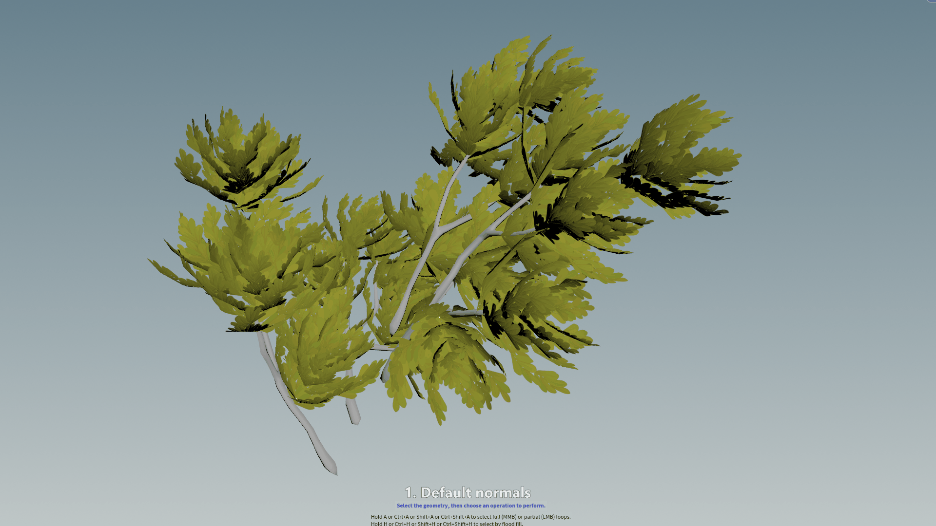 Sean Gobey - Fossil Diggers VR: Environment Art - Vegetation pipeline