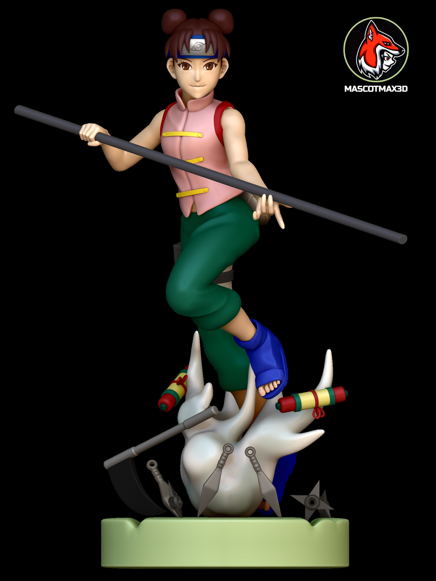 ArtStation - Tenten (Naruto)