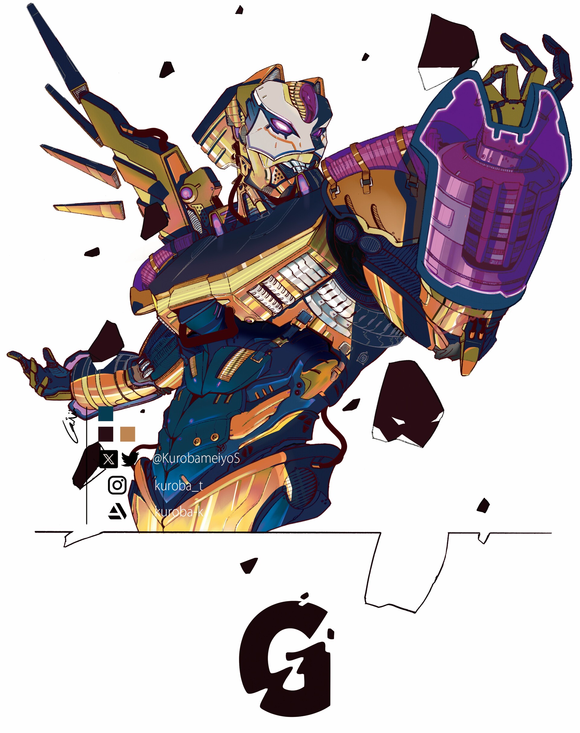 ArtStation - Golden Ryan / Tiger & Bunny / fanart by KUROBA