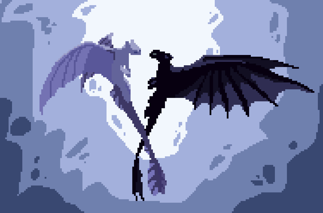 how to draw the light fury flying