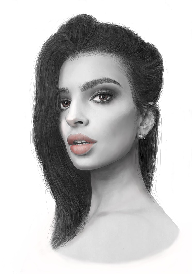 ArtStation - Emily Ratajkowski