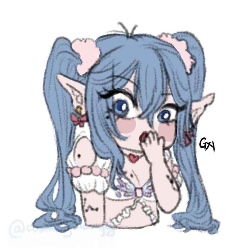 ArtStation - Original Character Chibi Sticker - January 2024