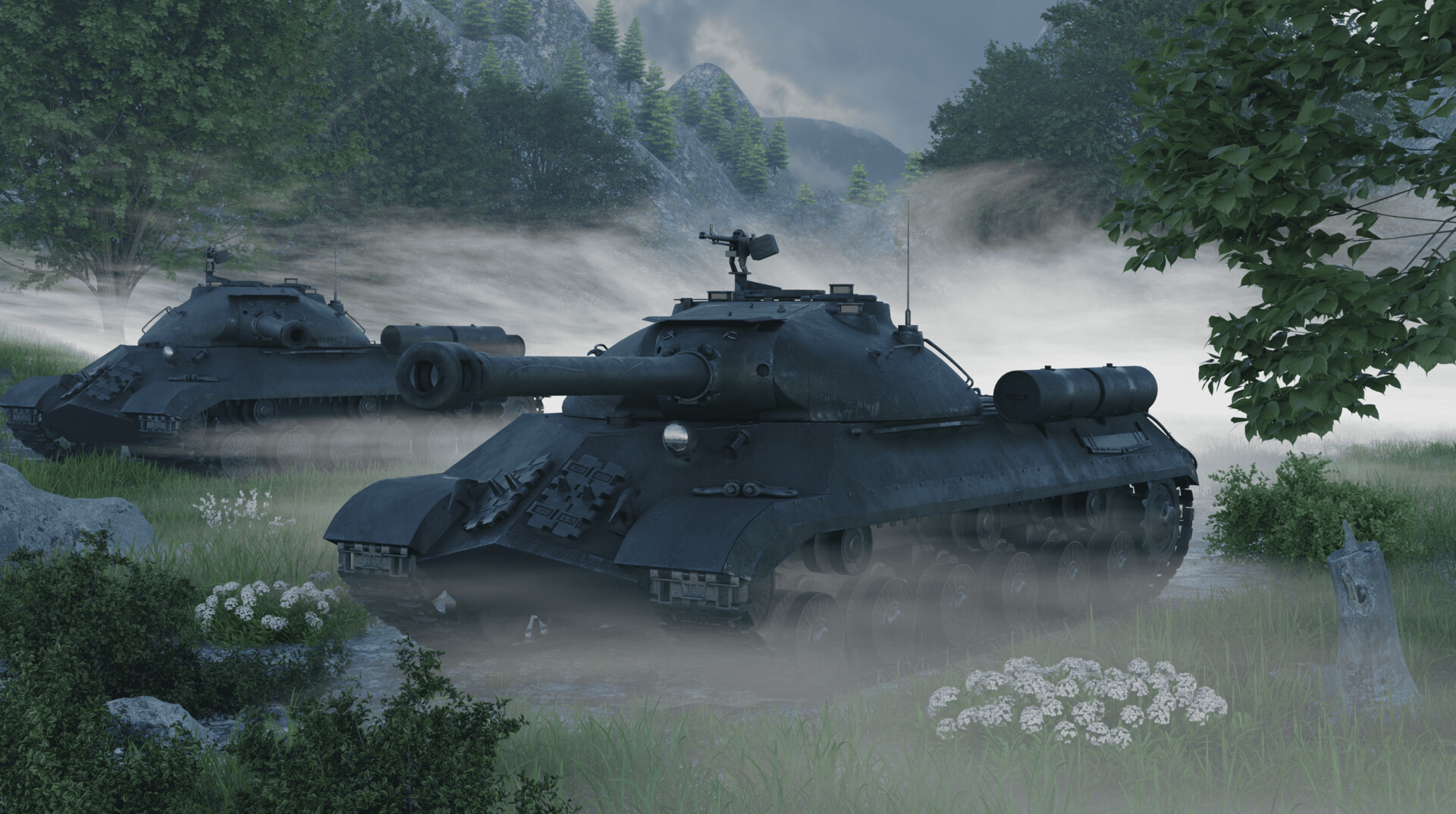 ArtStation - IS-3 — Soviet heavy tank 1945-1946