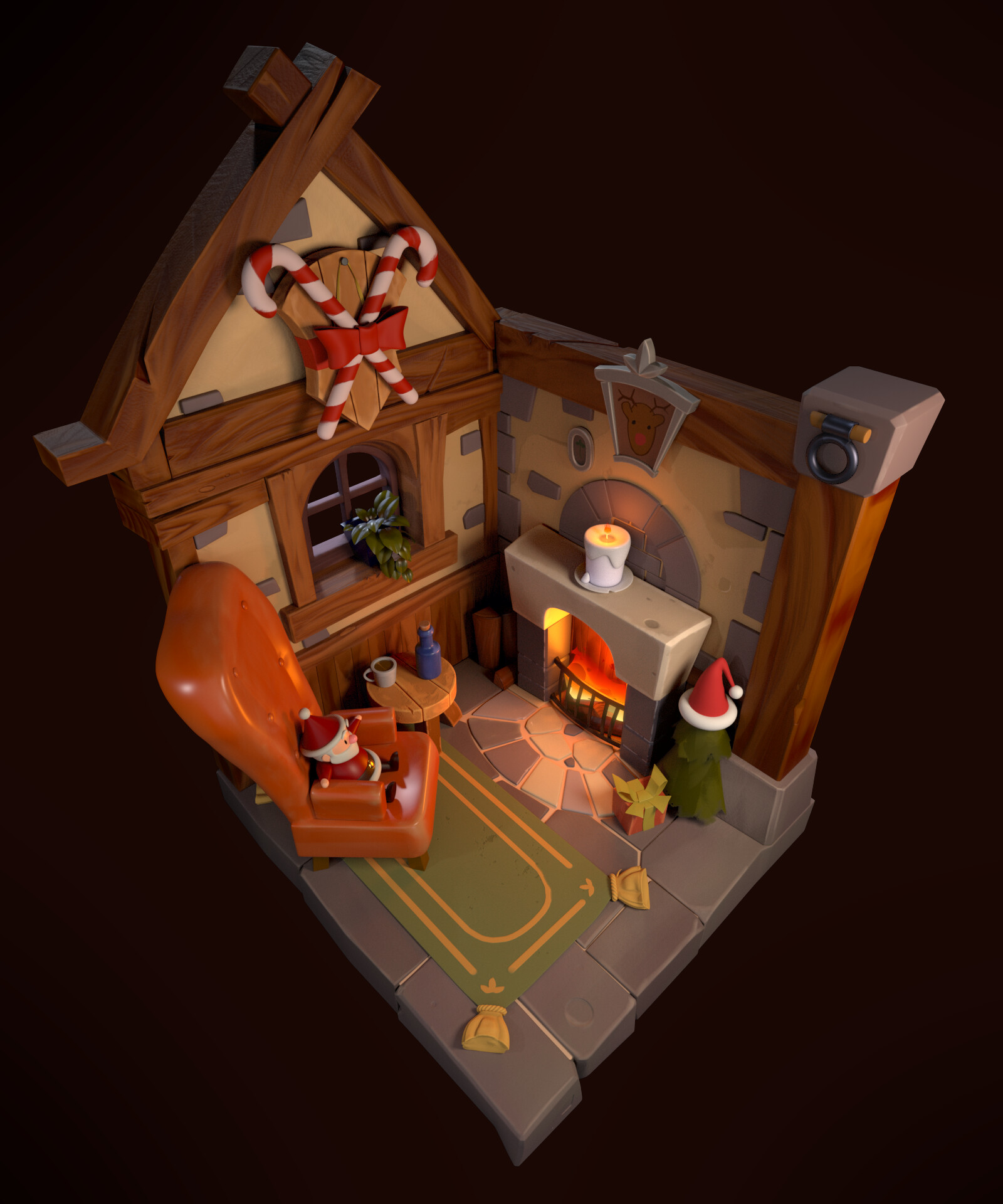 ArtStation - Santa's House