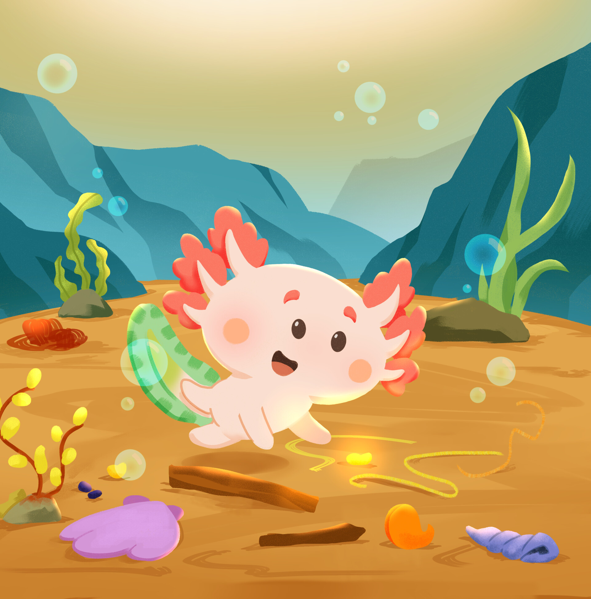 ArtStation - Axolotl